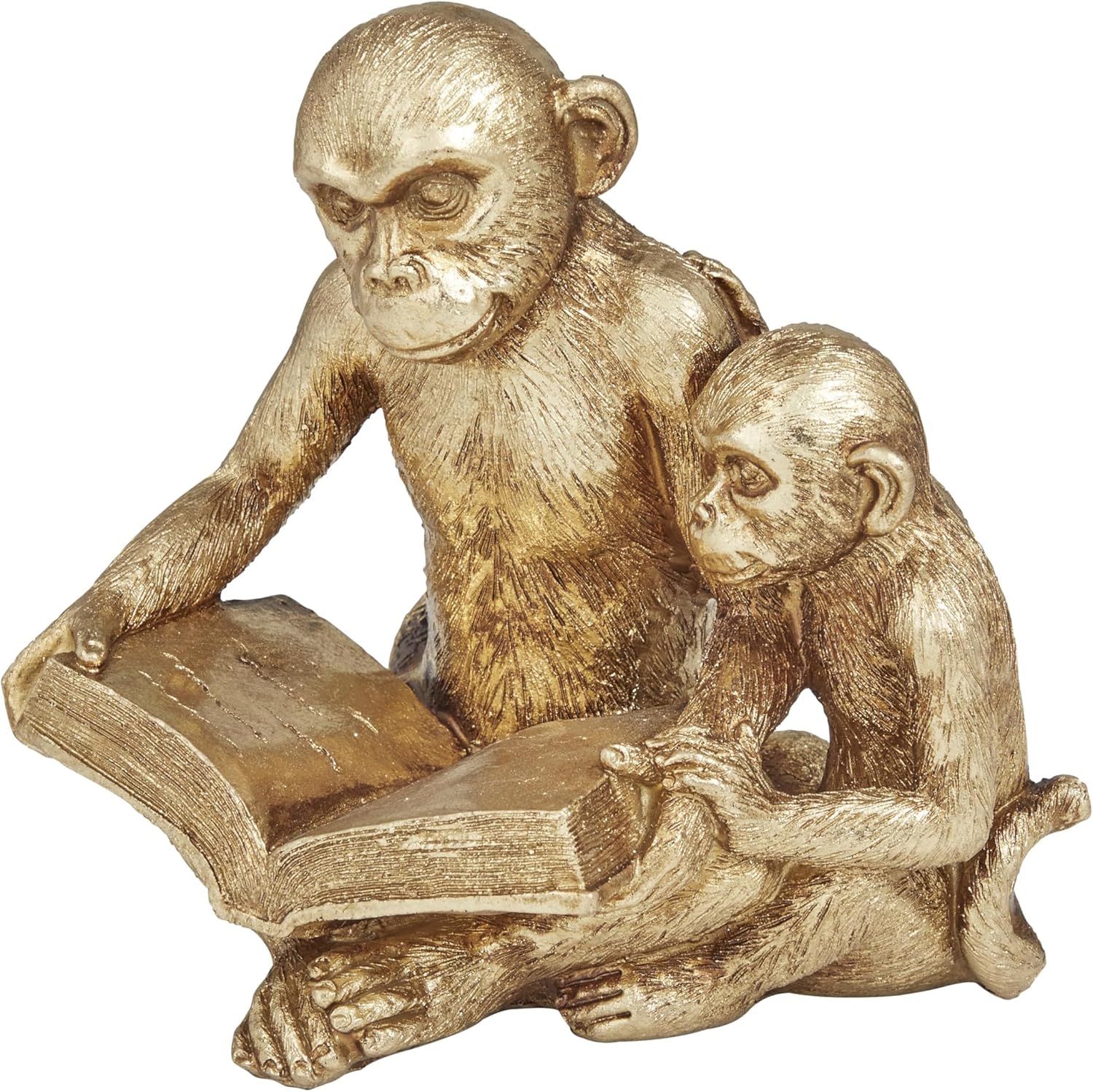 Amazon.com: Deco 79 Polystone Monkey Decorative Sculpture Home Decor ...