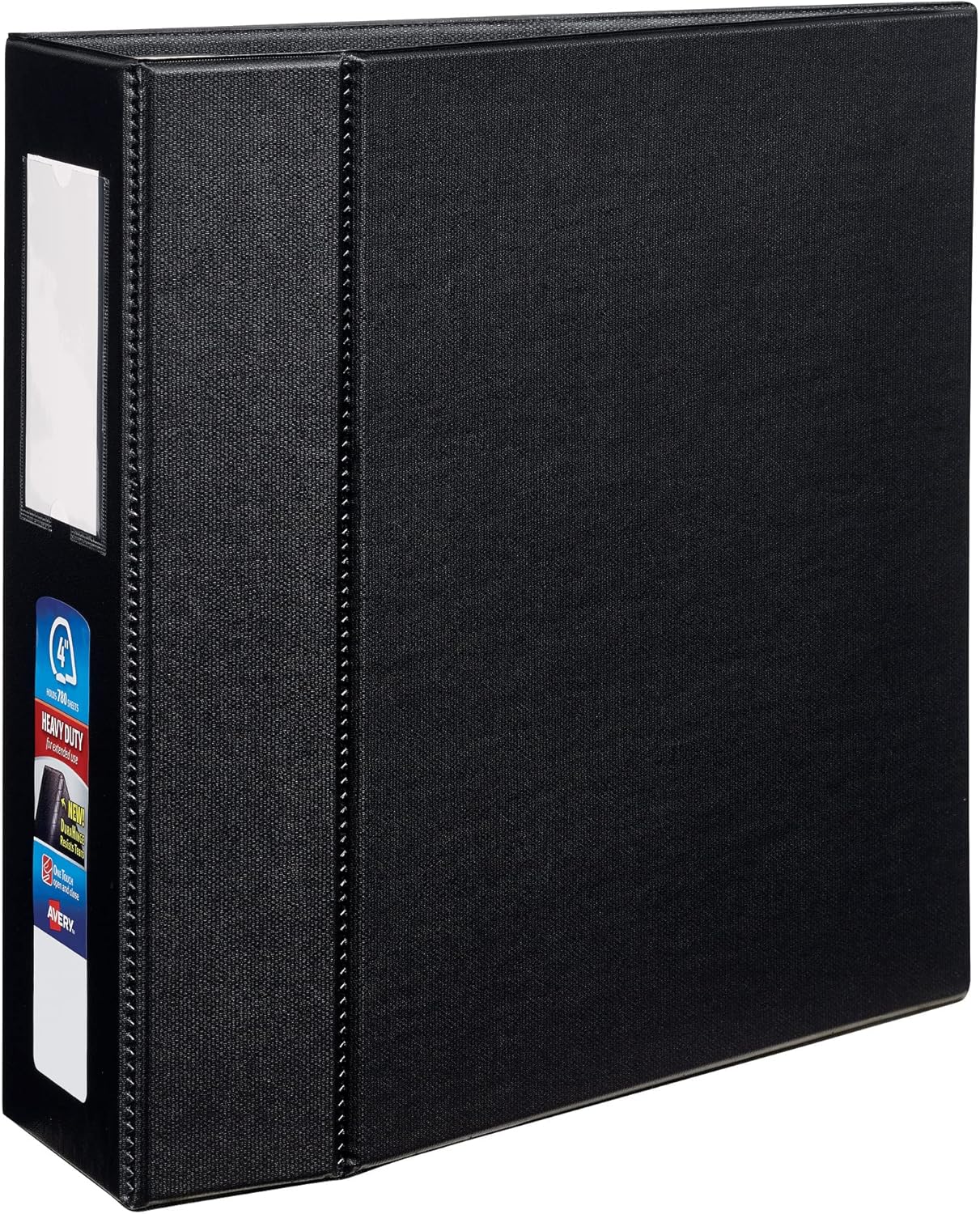 Amazon.com : Avery Heavy-Duty 3 Ring Binder with Label Holder, 4 Inch ...