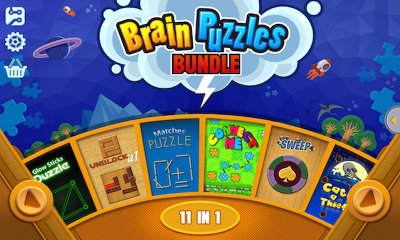 Brain Puzzles Bundle 11 in 1 - App on the Amazon Appstore