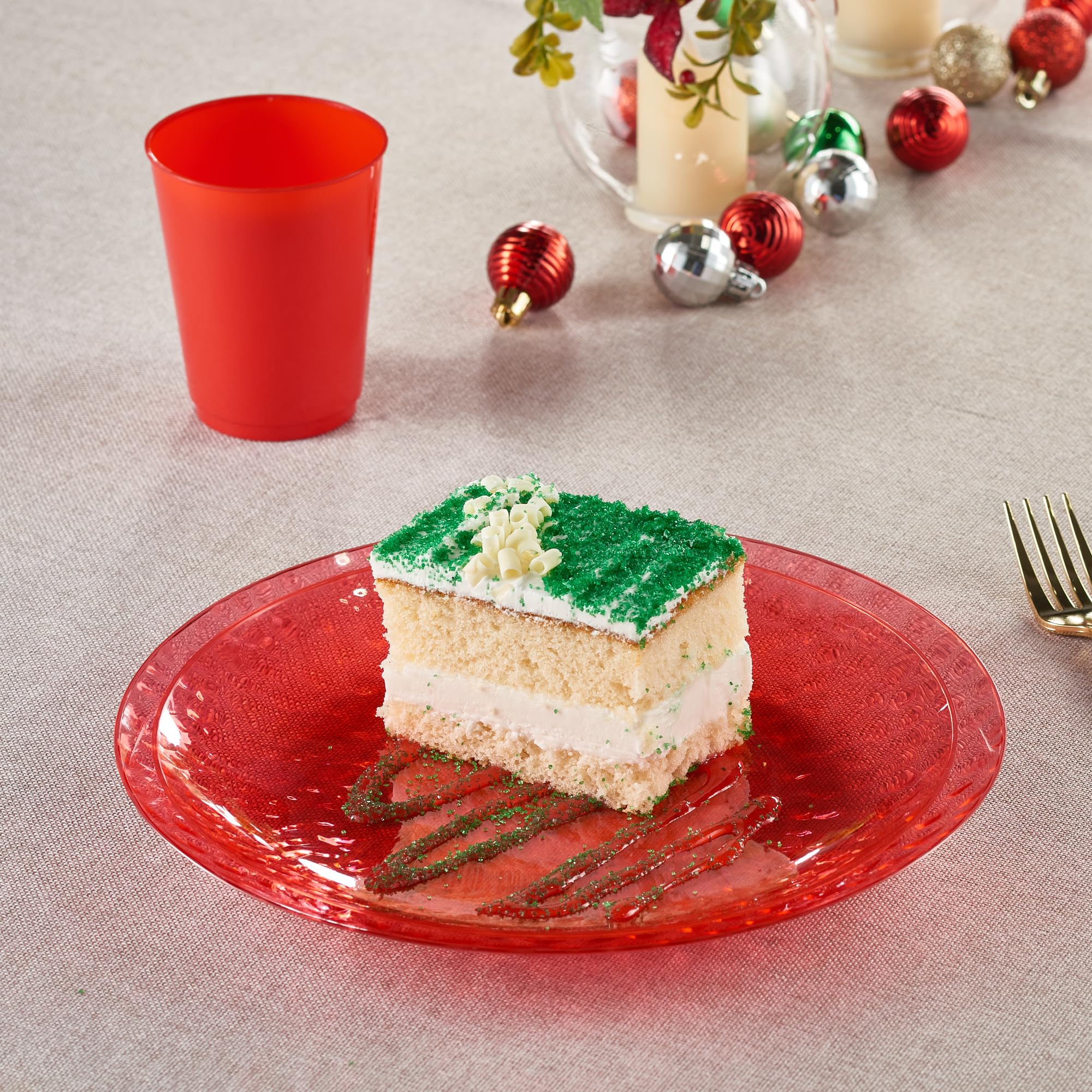 Snapklik.com : PLASTICPRO 30 Pack Hammered Plastic Plates Heavyweight ...