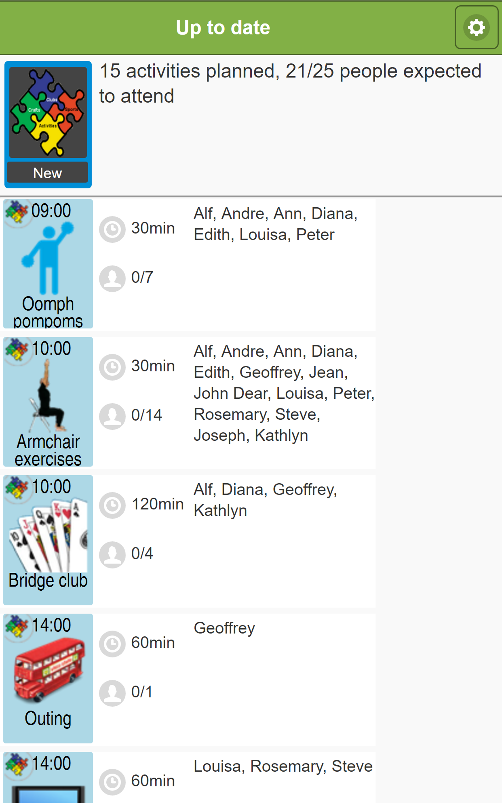 Oomph! Activities for Care - App on Amazon Appstore