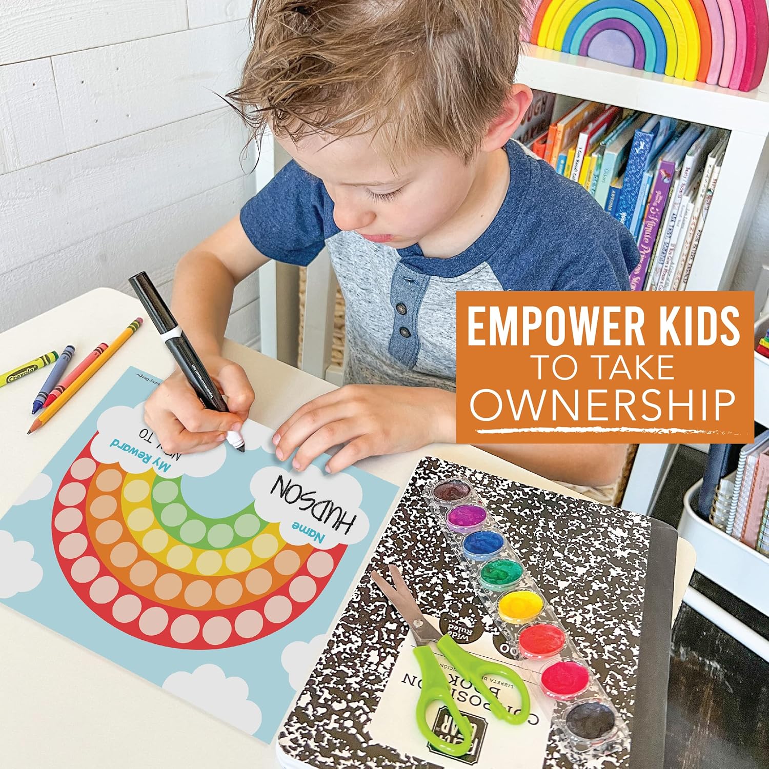 25 Colorful Classroom Reward Sticker Chart for Kids Behavior in Nepal ...