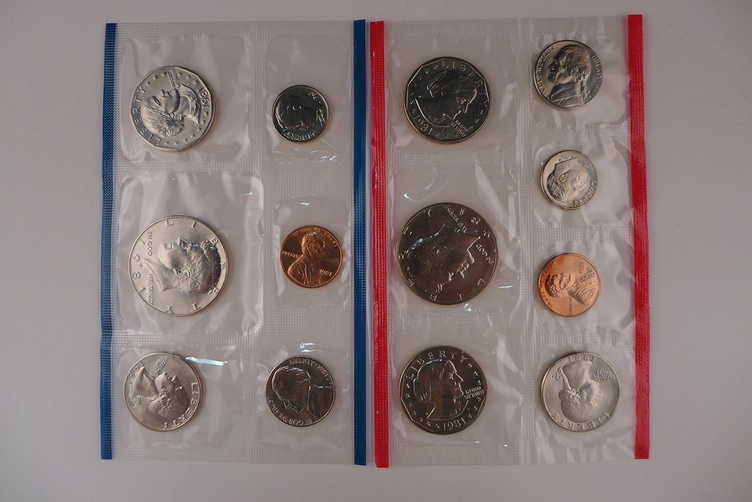 1981 Mint Set P and D Mint Uncirculated Coins at Amazon's Collectible ...