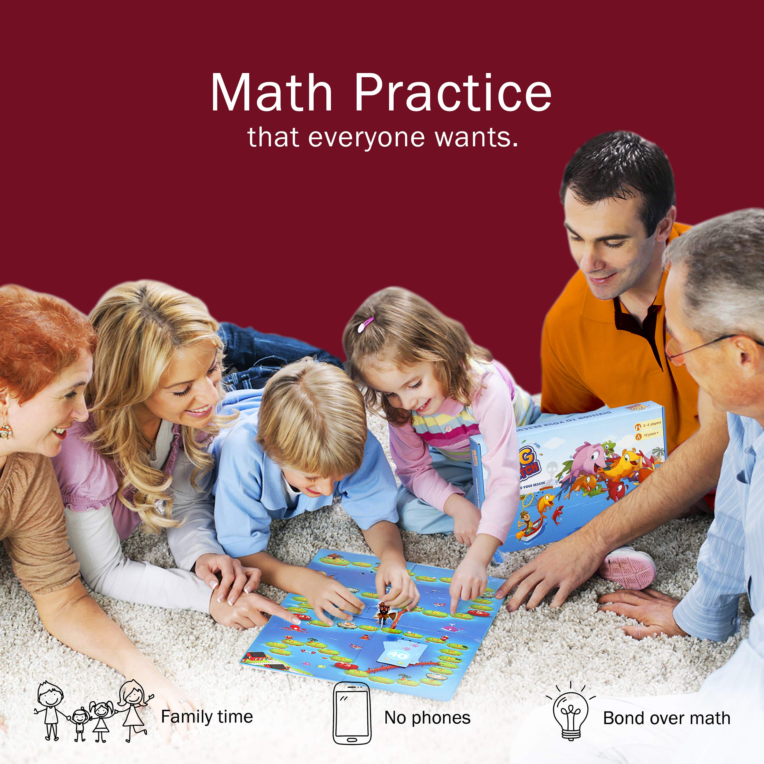 LogicRoots Big Catch Division Game With Remainder Fun Math Board Game logicroots-big-catch-division-game-with-remainder-fun-math-board-game