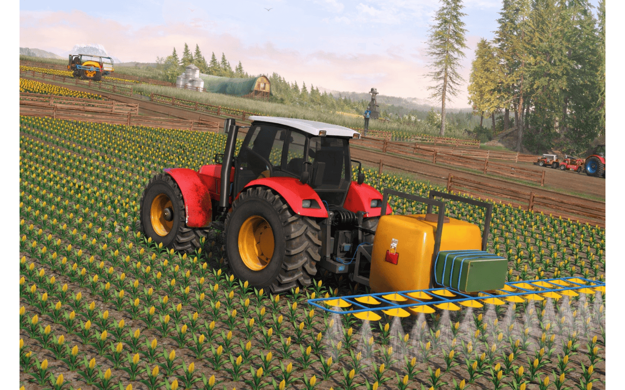 My Virtual Farming Simulator 2025: Real Tractor Games: American Farm ...