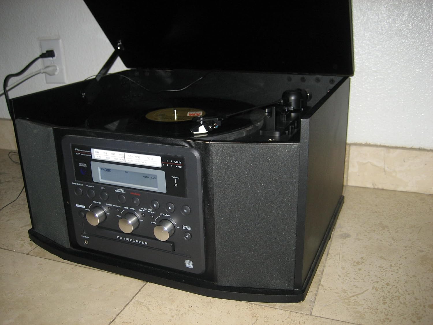 Amazon.com: TEAC GF-650 Retro Style Turntable/CD Recorder Mini Stereo ...