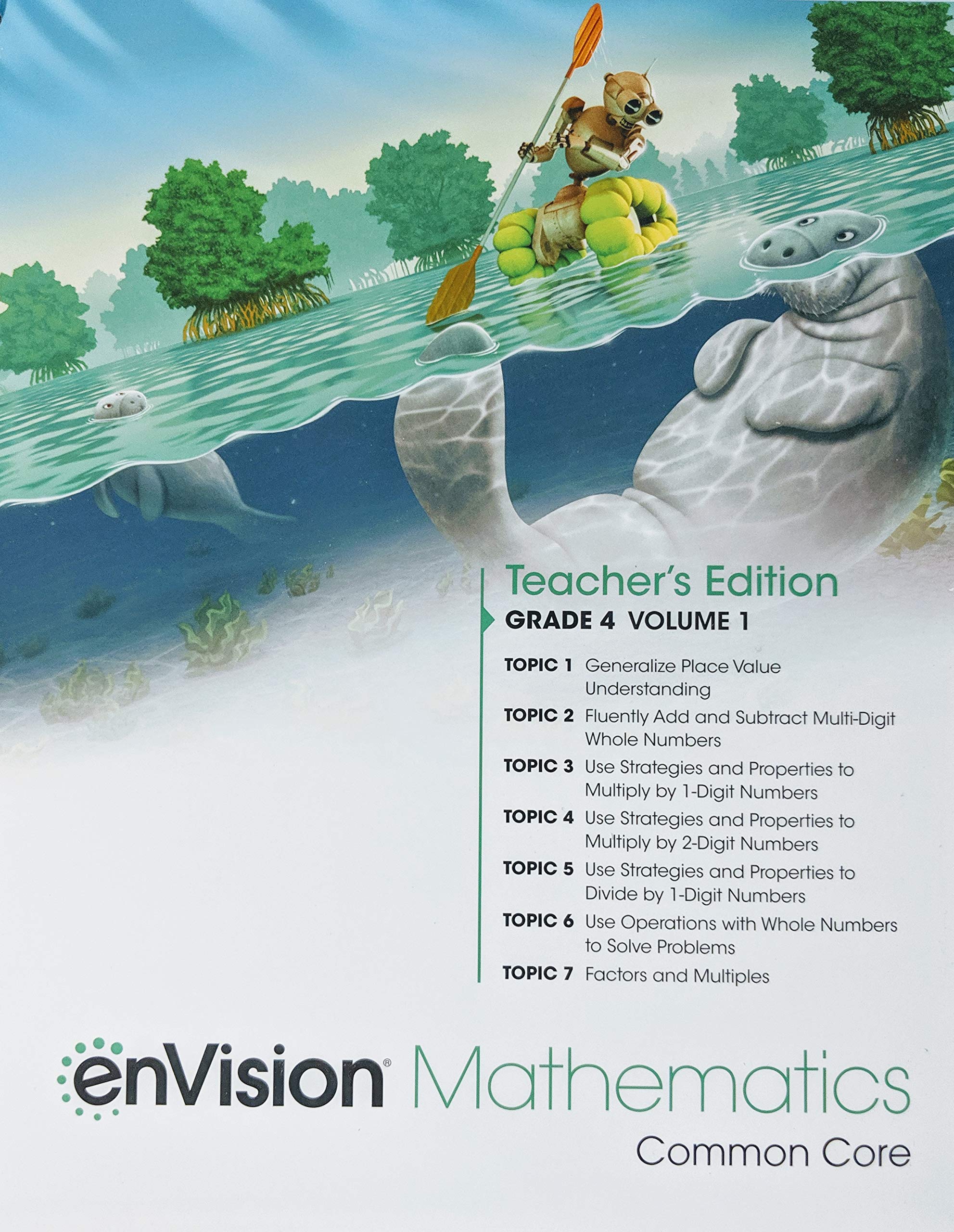 enVision Mathematics Common Core, Grade 4 Volume 1 Teacher's Edition ...