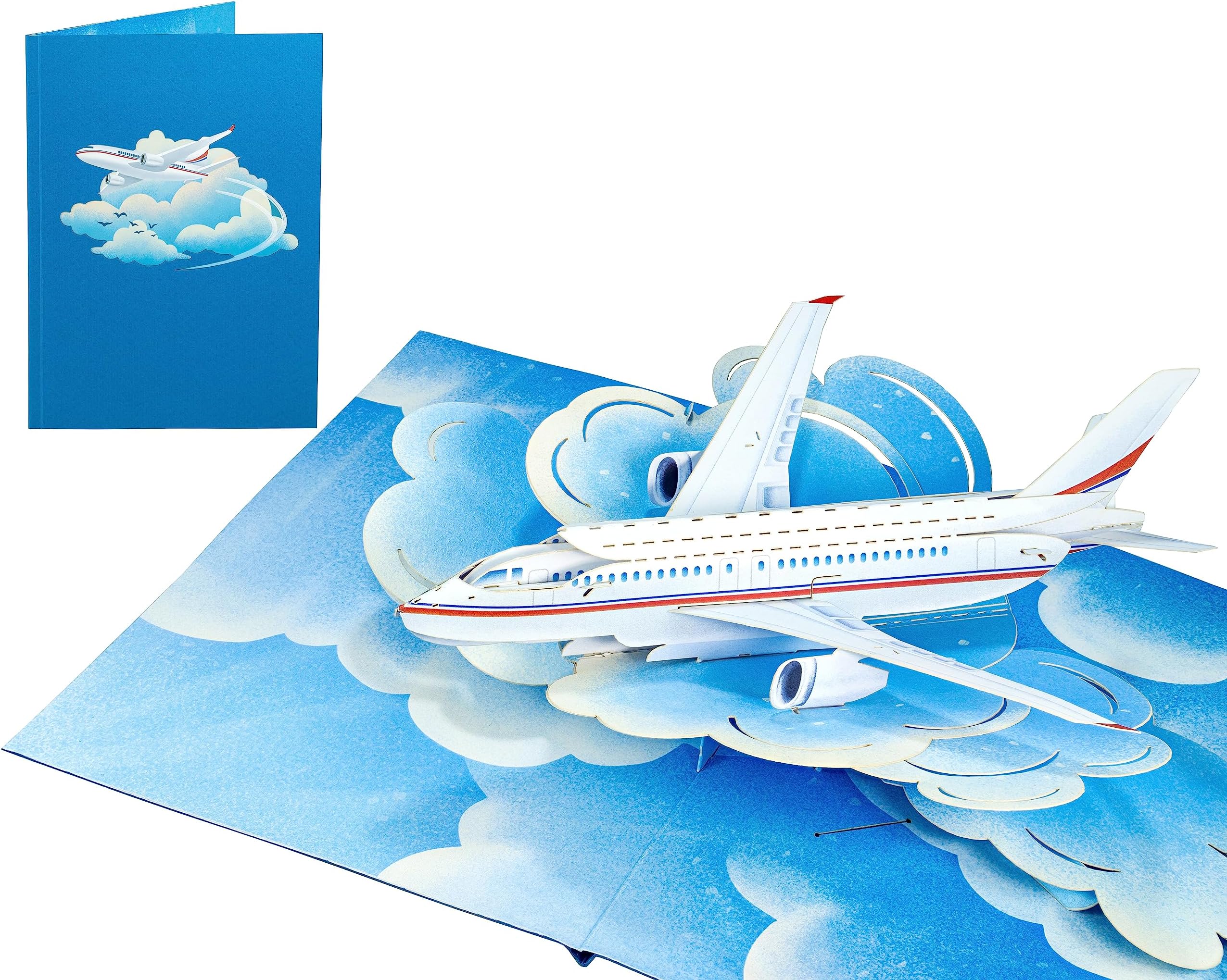 Amazon.com : POP CARD EXPRESS Fighter Jet Birthday Card - Retirement ...
