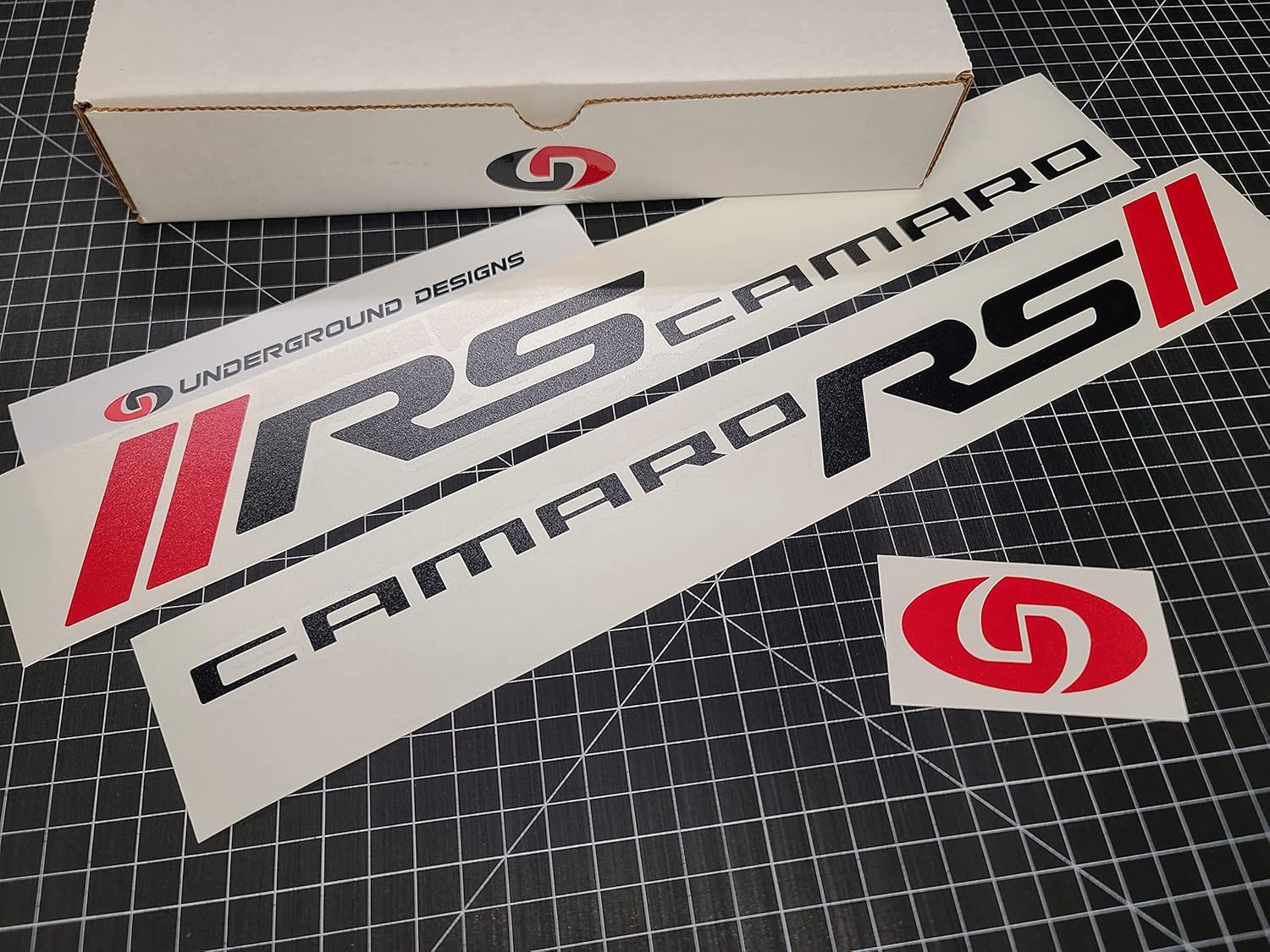 Amazon.com - RS Camaro Decals (2-Pack) Rallye Sport Hash Stripe ...