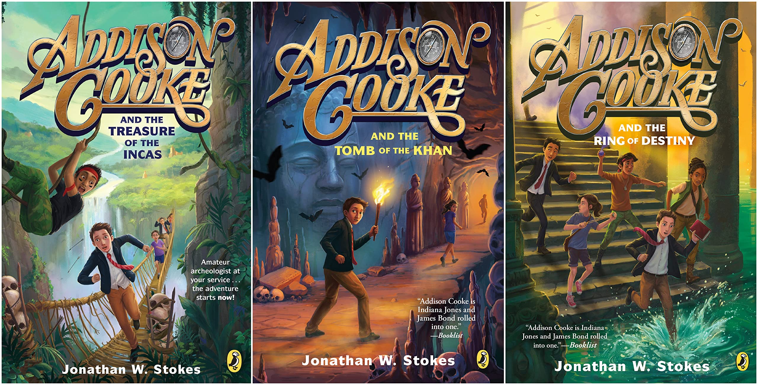 Addison Cooke Series 3 Books Set: Jonathan W. Stokes: Amazon.com: Books