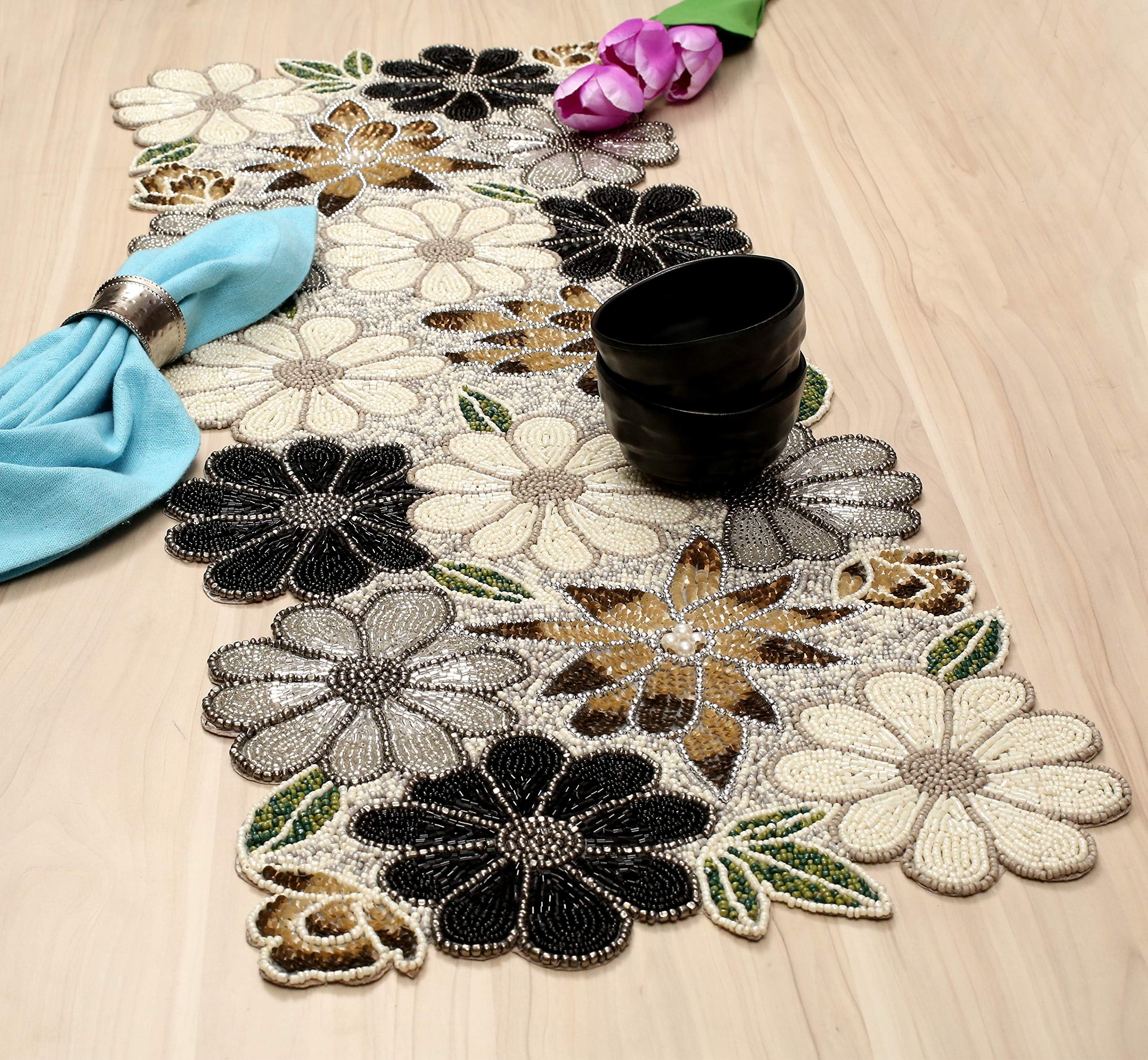 Amazon.com: Lightnpro Floral Handmade Decorative Thanksgiving Christmas ...