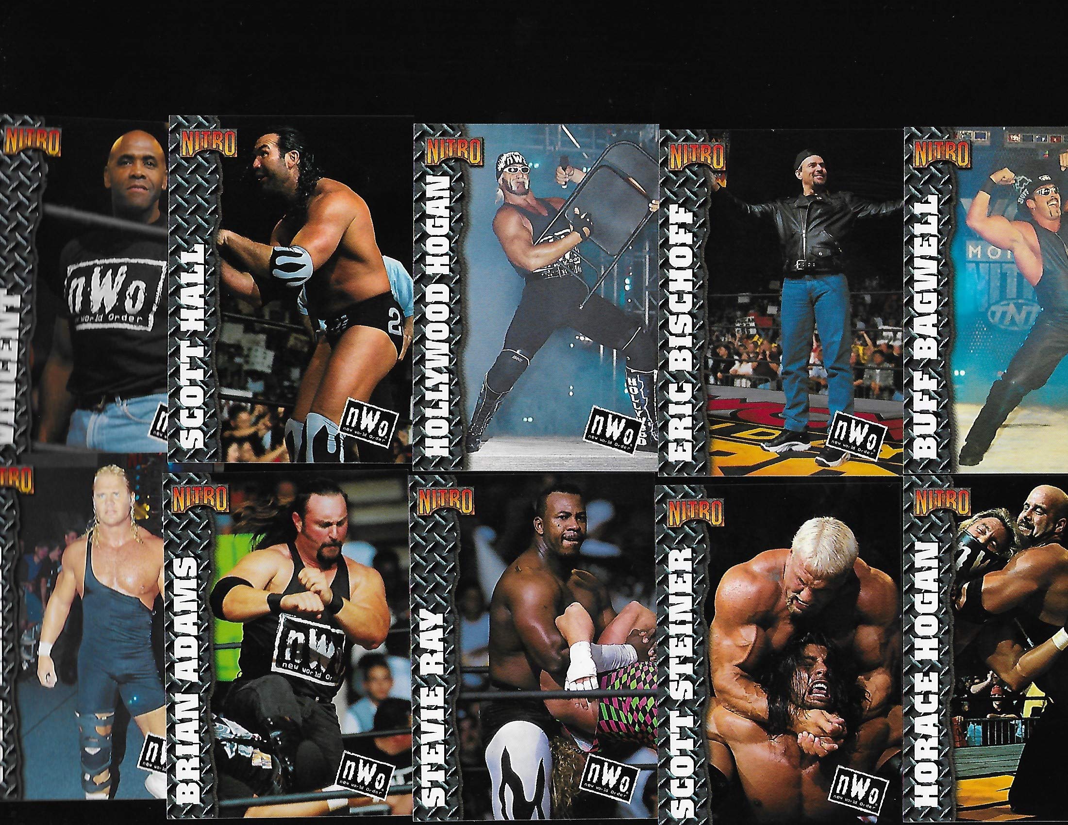 Wcw Nwo Nitro 1998 Topps Complete Wrestling Trading Card Set ...