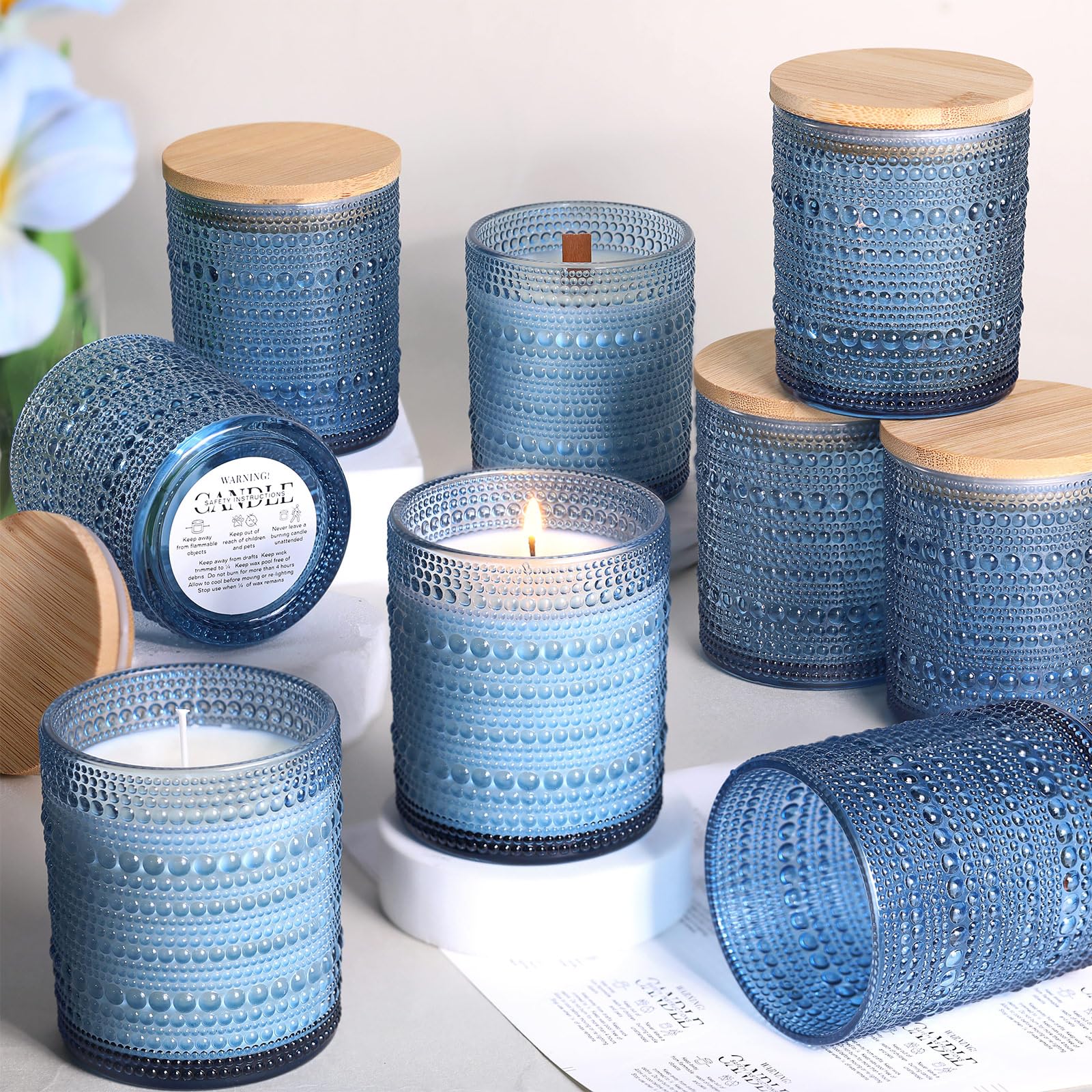 Homemade Candles In Containers