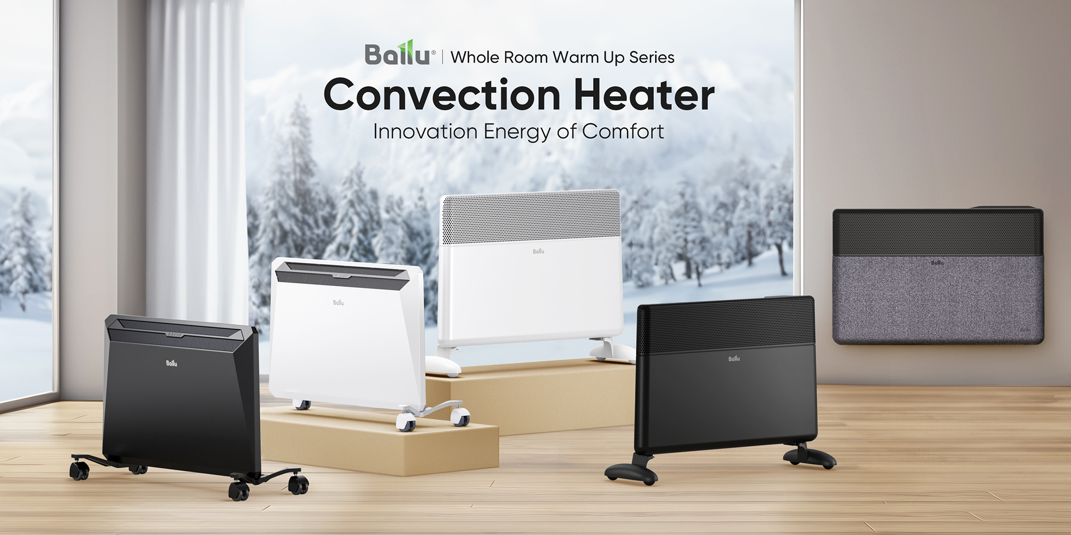 Watch Ballu Convection heaters for indoor use with remote wifi on ...