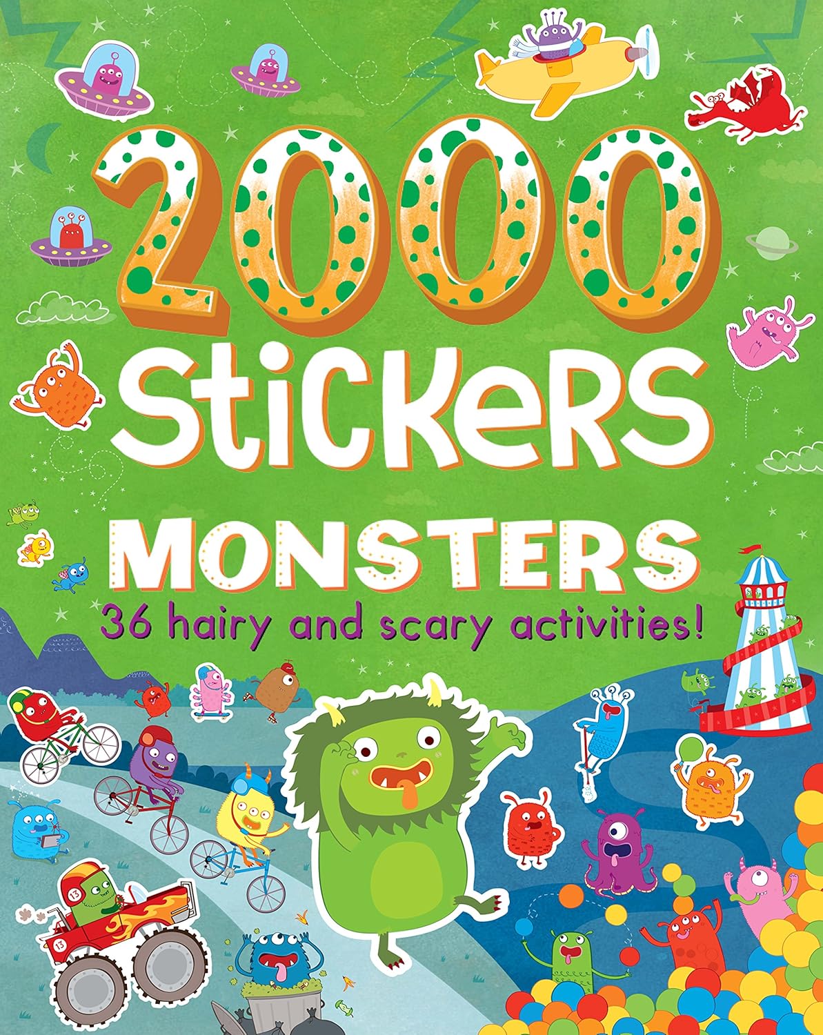 2000 Stickers Monsters: Parragon Books Ltd: 9781474846516: Amazon.com ...