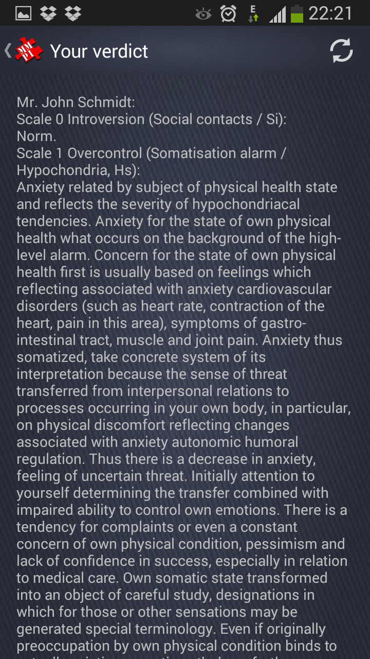 MMPI (Minnesota Multiphasic Personality Inventory) - App on Amazon Appstore
