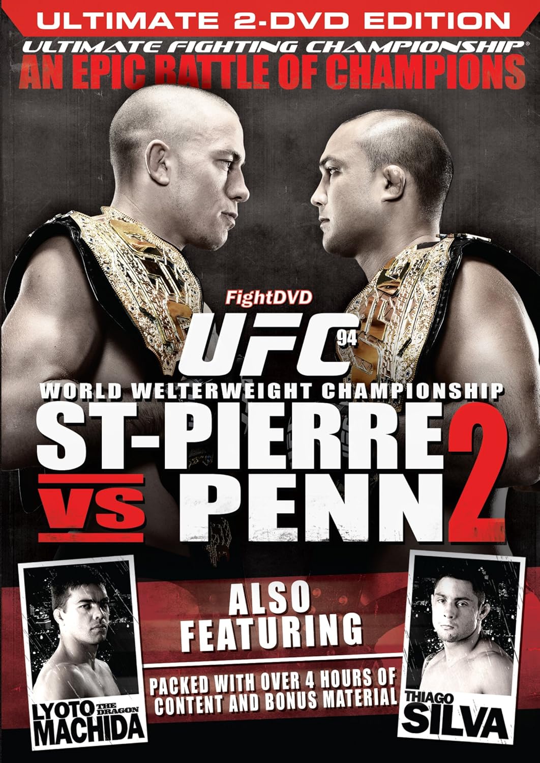 UFC 94: St Pierre vs Penn 2 [DVD] [2009]: Amazon.co.uk: BJ Penn ...