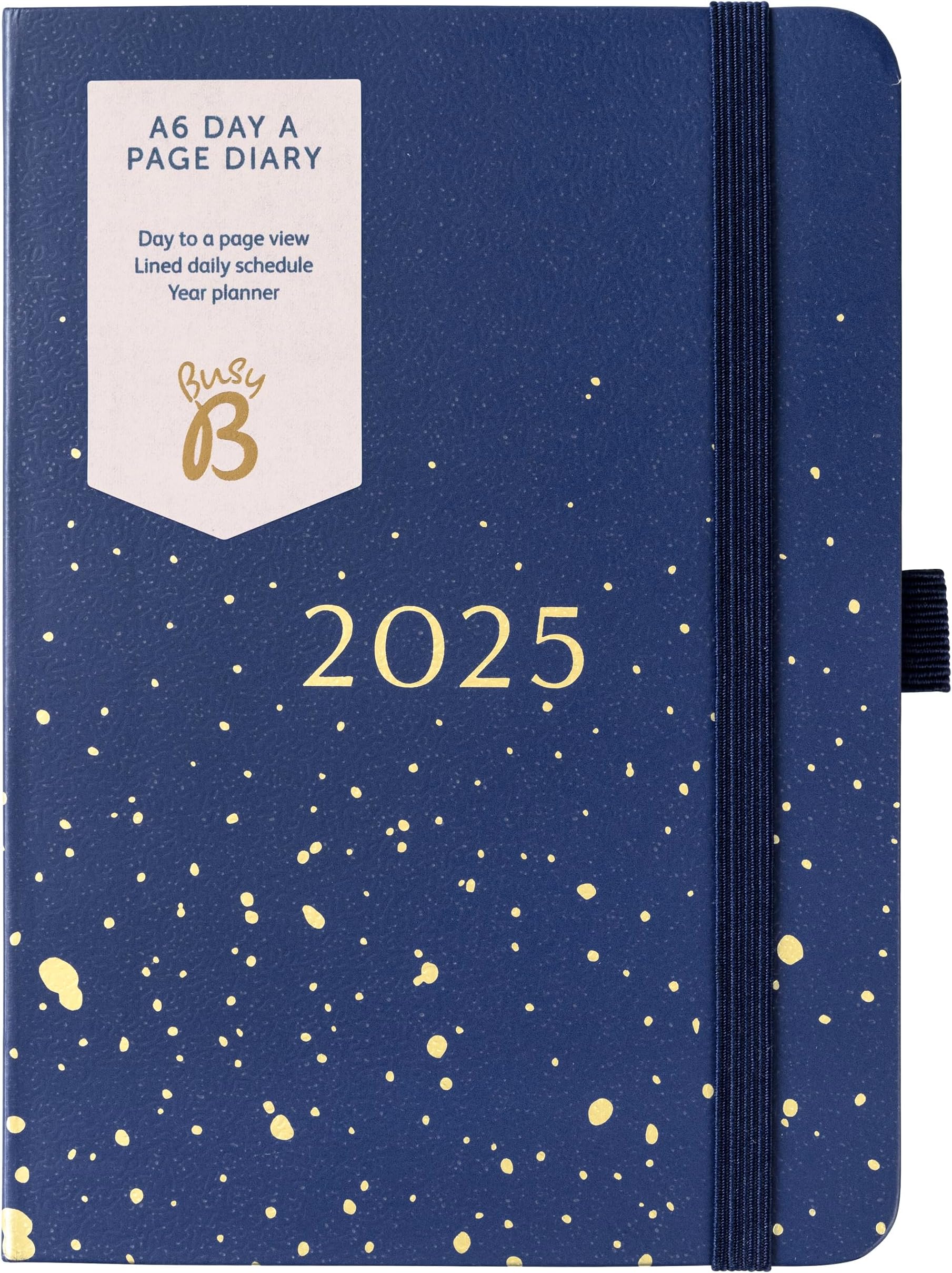 Busy B 2025 Diary A6 Weekly Planner with To-Do Lists & Notes Pages ...