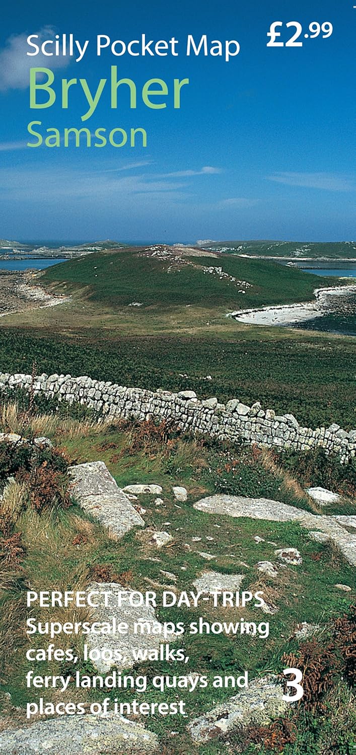 Bryher: Samson: 3 (Scilly Pocket Map) : Amazon.es: Libros