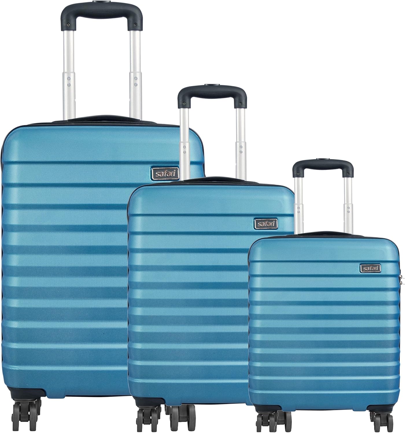 Amazon.com | Safari Sonic Hard-Sided Polycarbonate Luggage Set of 3 ...