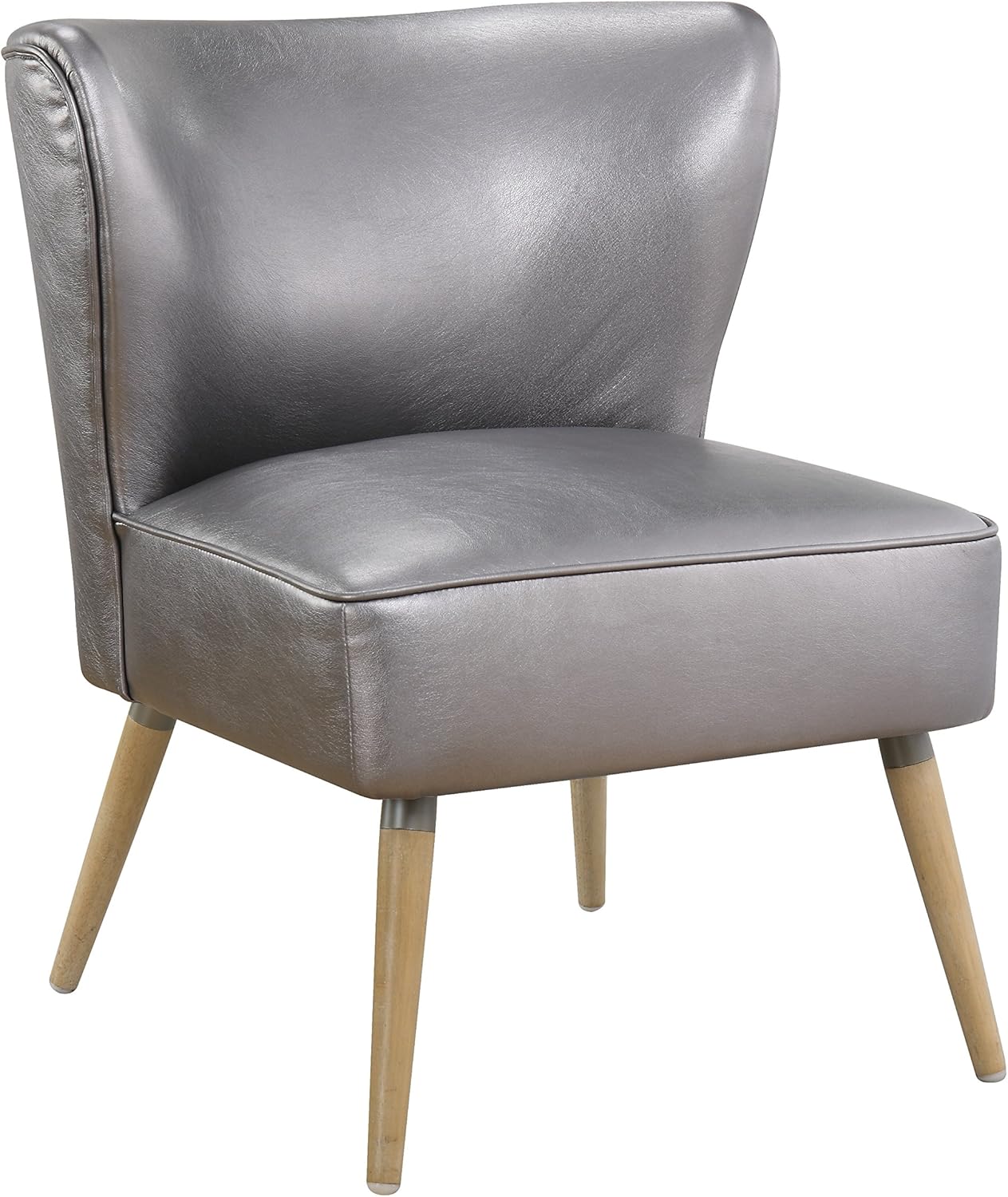 Amazon.com: Ave Six Amity Side Chair, Sizzle Pewter : Home & Kitchen