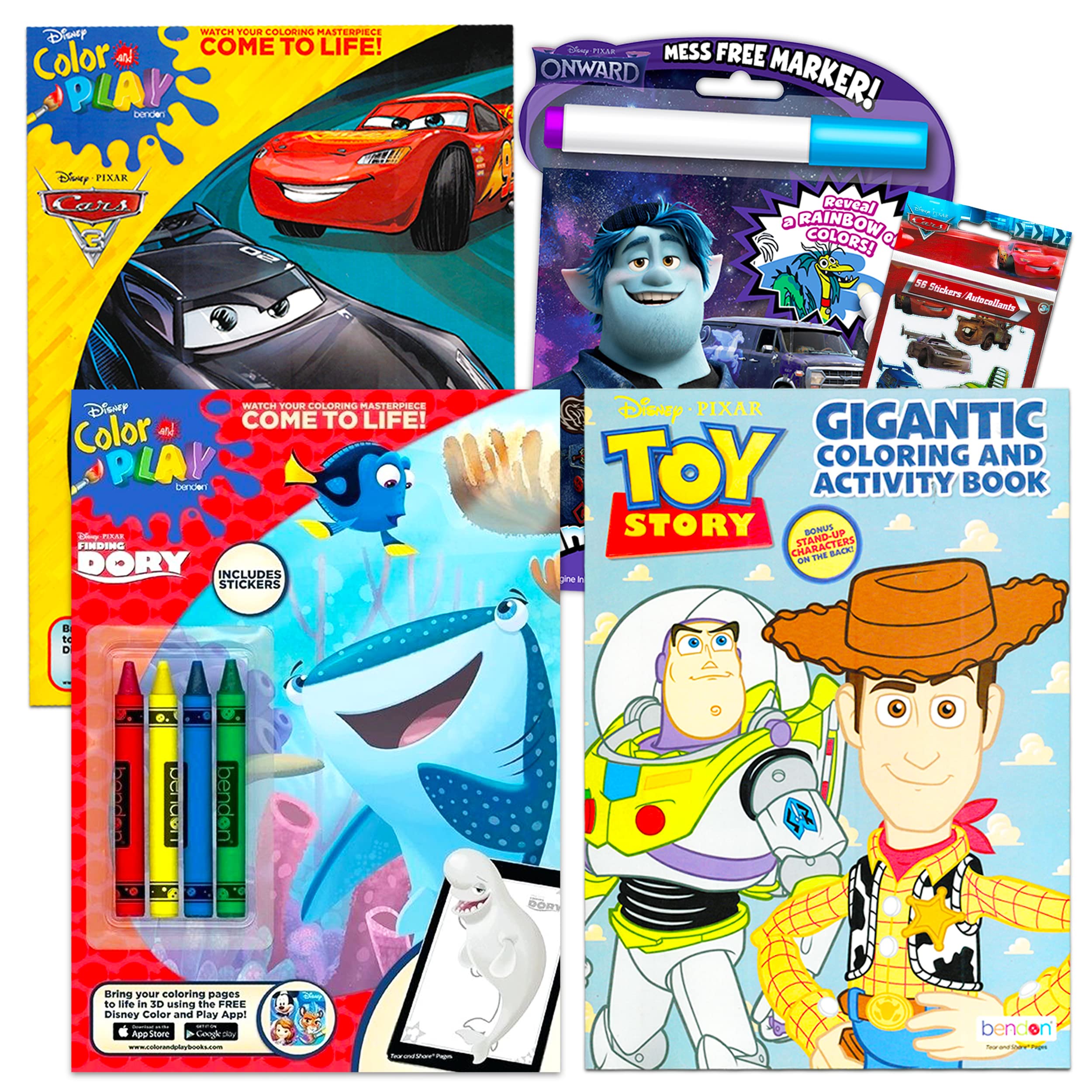 Pixar Disney Coloring Pages
