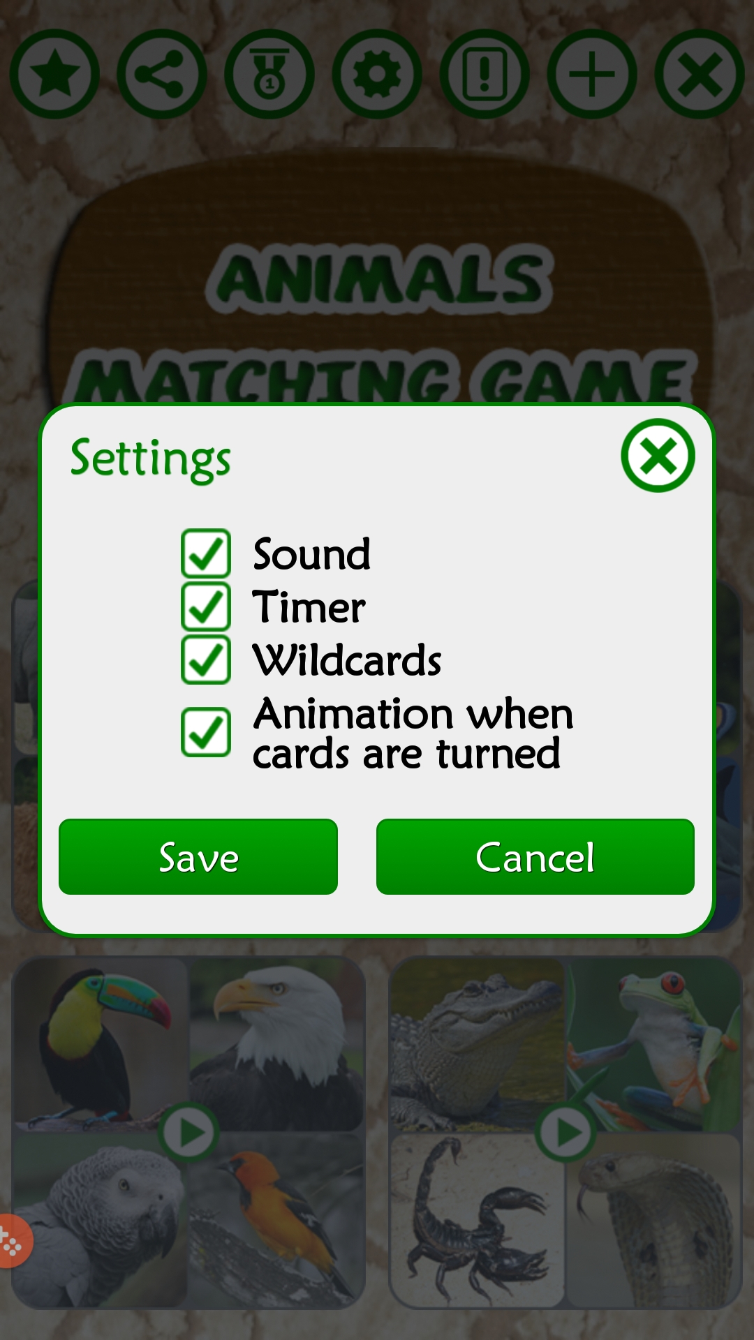 Animals Matching Game - App on Amazon Appstore
