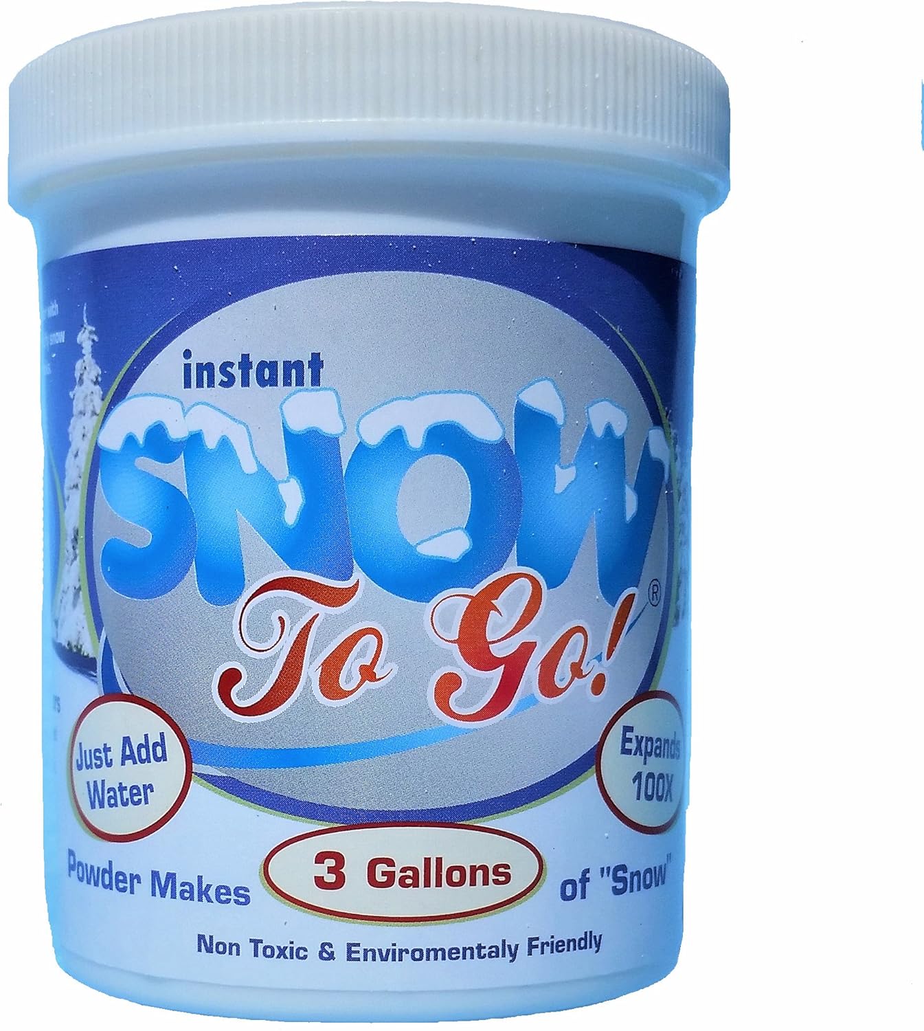 Amazon.com: Fake Expanding Snow Prime Artificial Snow Polymer Powder ...