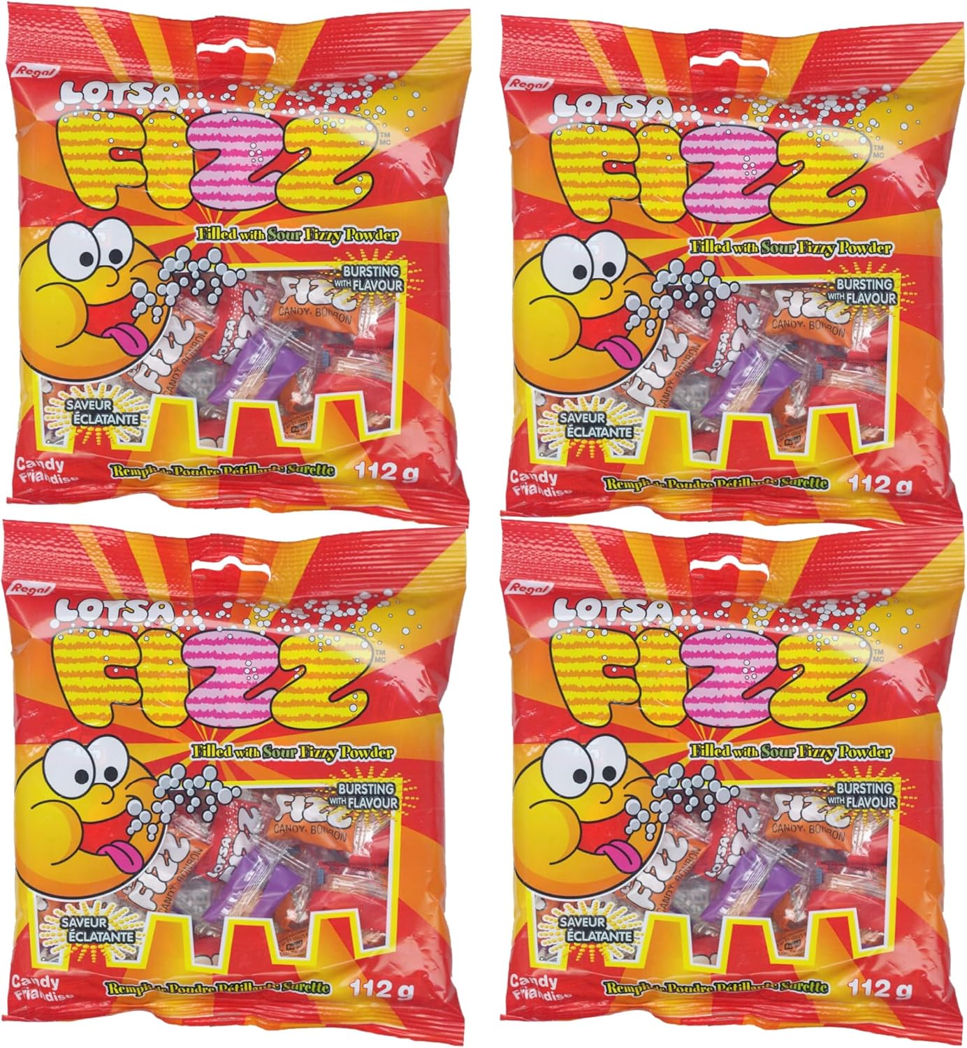 Generic Lotsa fizz candy 112g 4 pack - premium : Amazon.ca: Grocery ...
