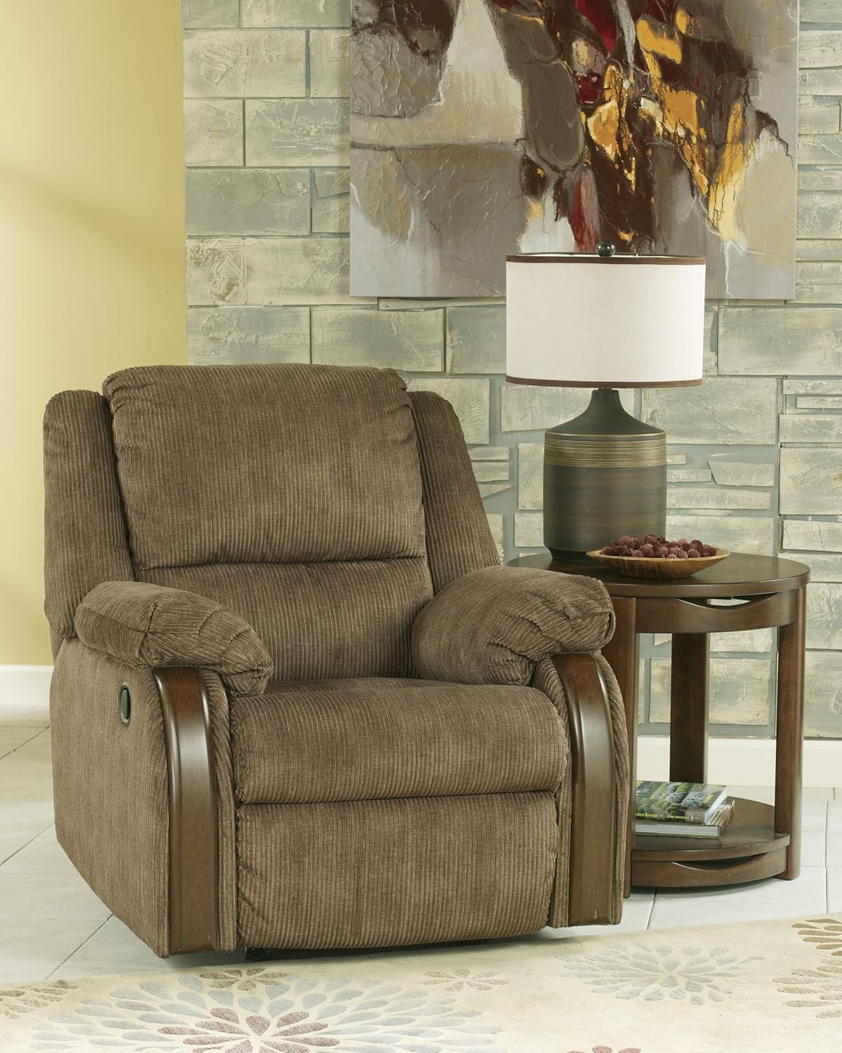 Amazon.com : Caramel Rocker Recliner - Signature Design by Ashley ...