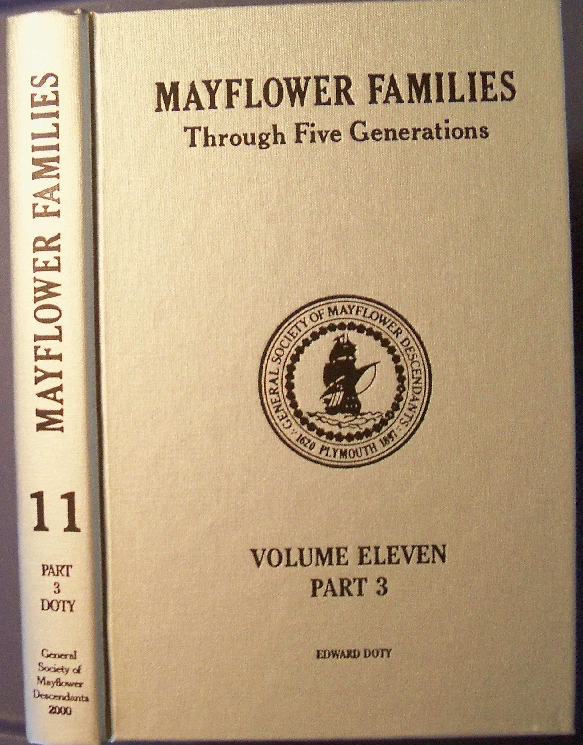 Mayflower Families Through Five Generations: Descendants of Pilgrim ...