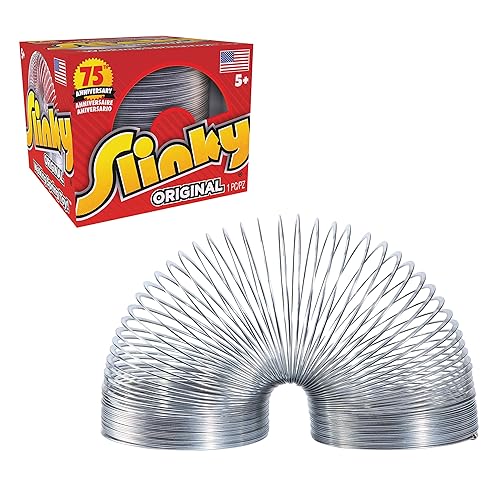 Snapklik.com : Just Play The Original Slinky Walking Spring Toy