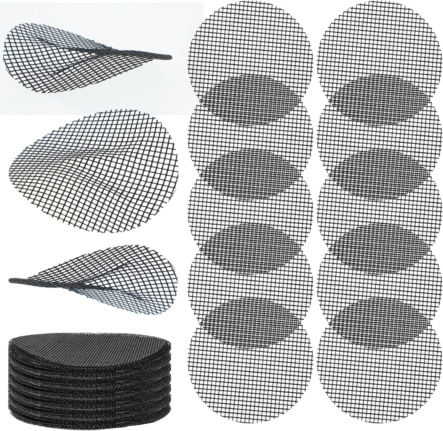 Amazon.com: oruola 100pcs Drainage Mesh, 2 Inch Bonsai Mesh, Prevent ...