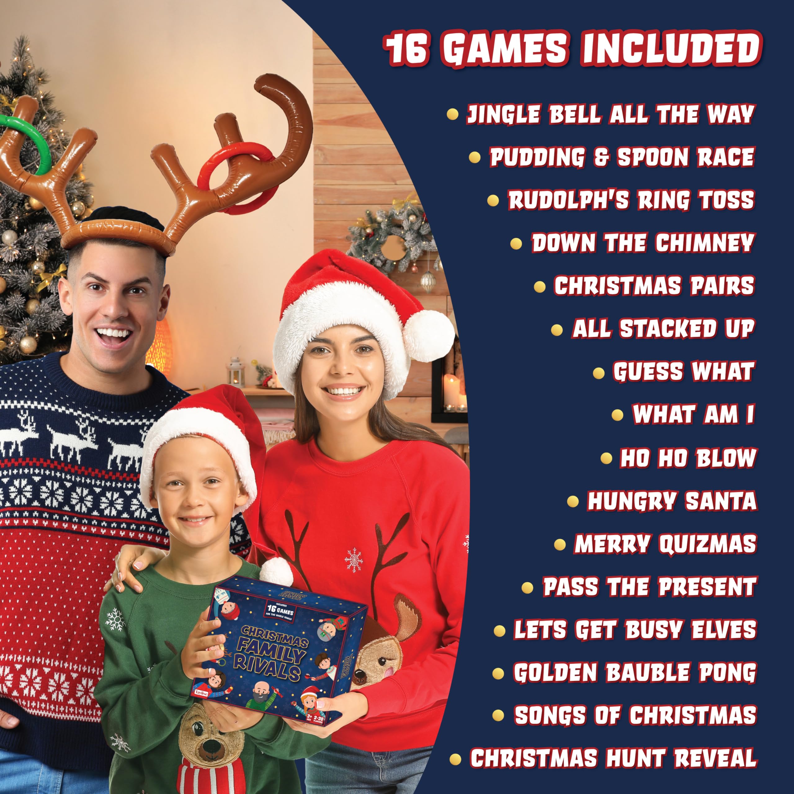 Christmas Family Rivals 16 CHRISTMAS GAMES – For Children, Family, Kids ...