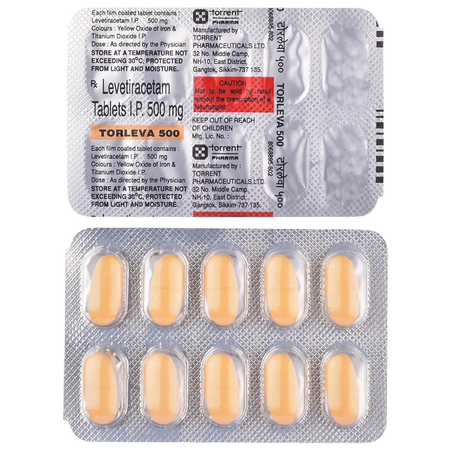 Torleva 500 - Strip of 10 Tablets : Amazon.in: Fashion
