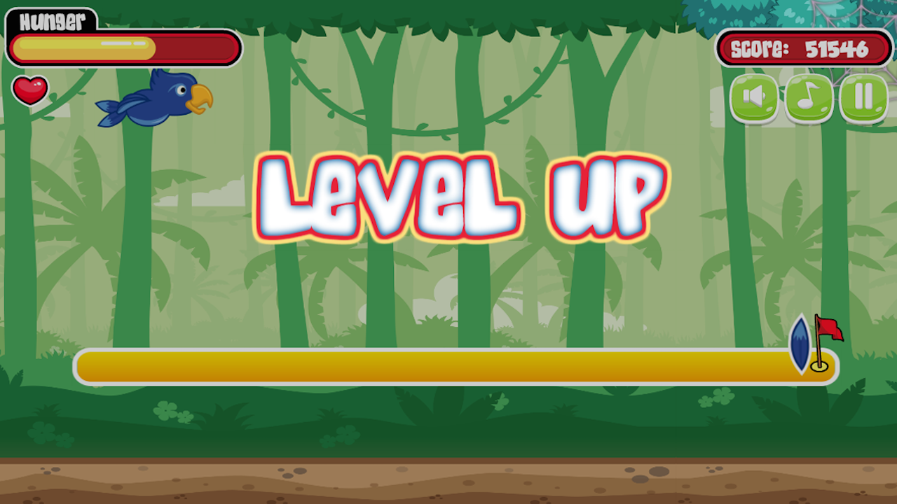 Flappy Hungry Parrot Bird - App on the Amazon Appstore