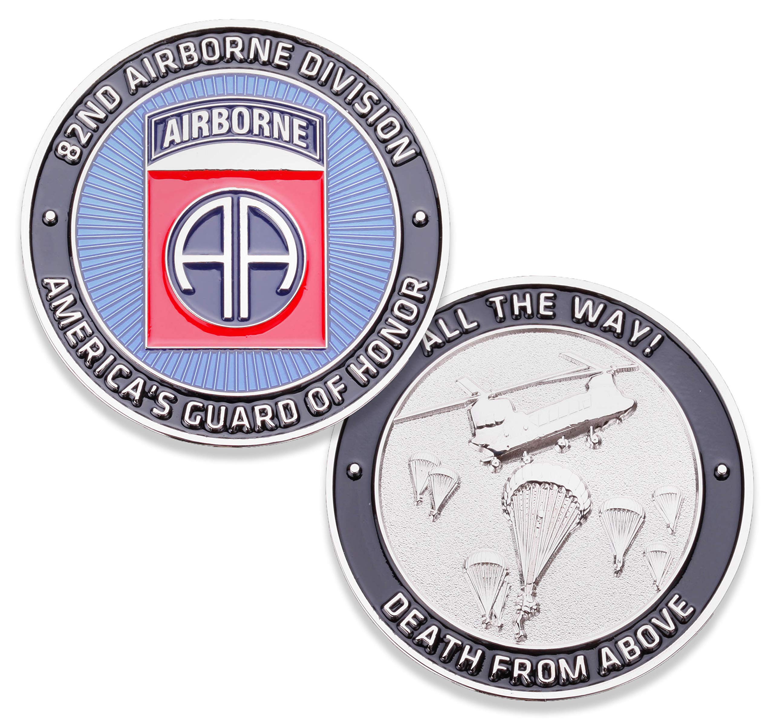 Buy 82nd U.S. Army Airborne Challenge Coin! Amazing Eighty Second US ...
