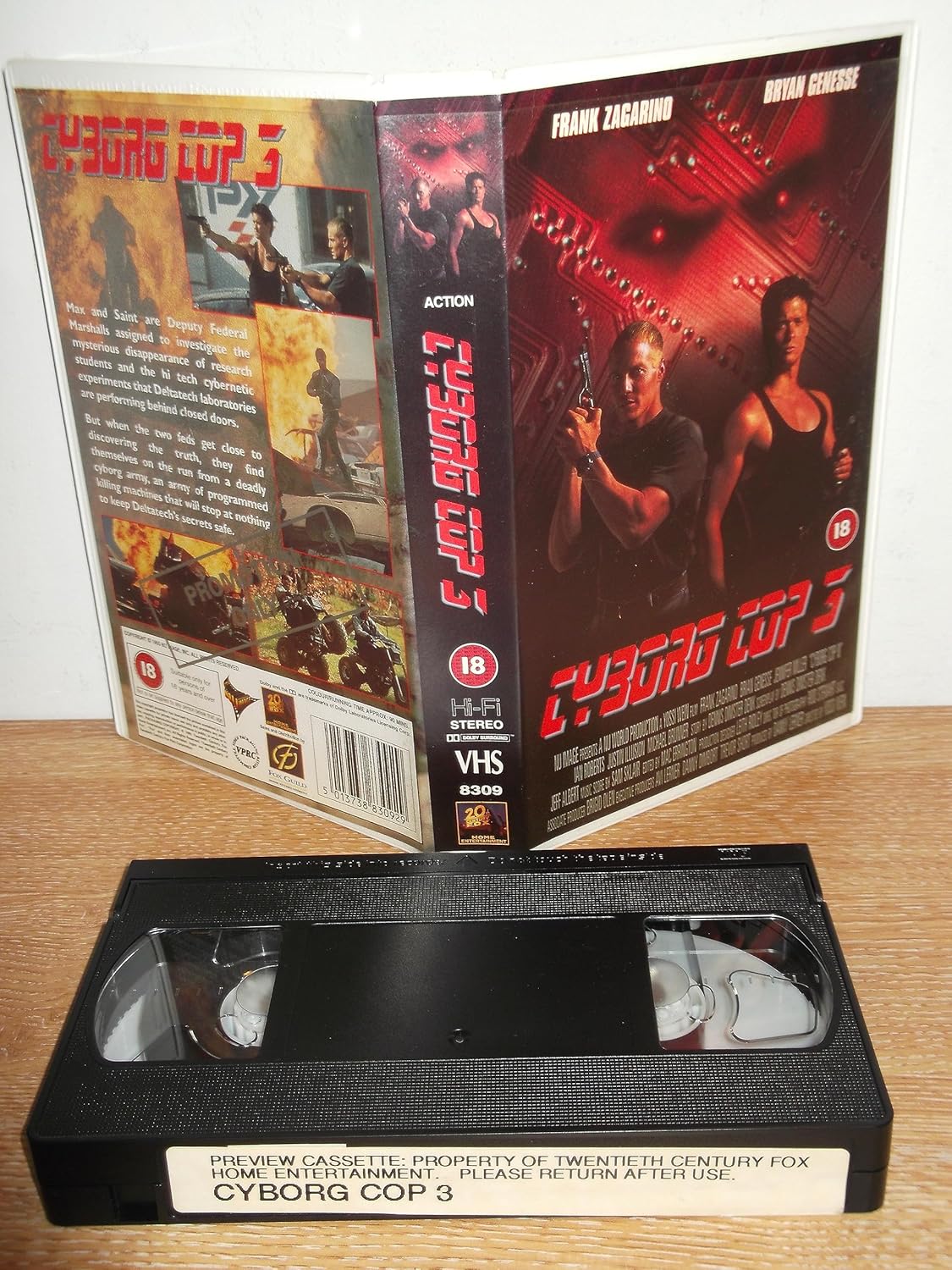 Cyborg Cop 3: Amazon.fr: Zagarino, Frank, Genesse, Bryan, Miller ...