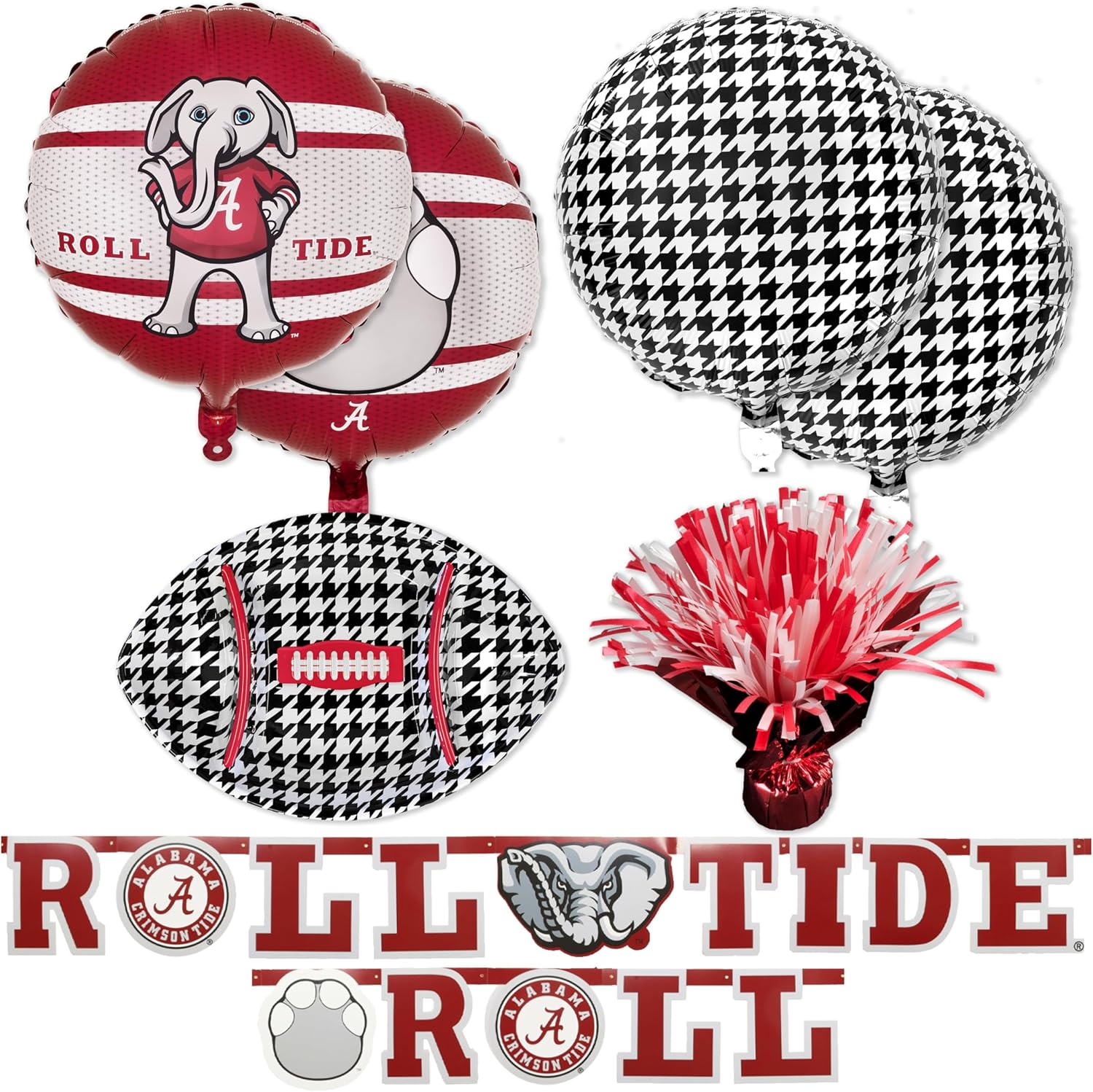 Amazon.com: University of Alabama Decorations Kit (10 Pcs.)! Set ...