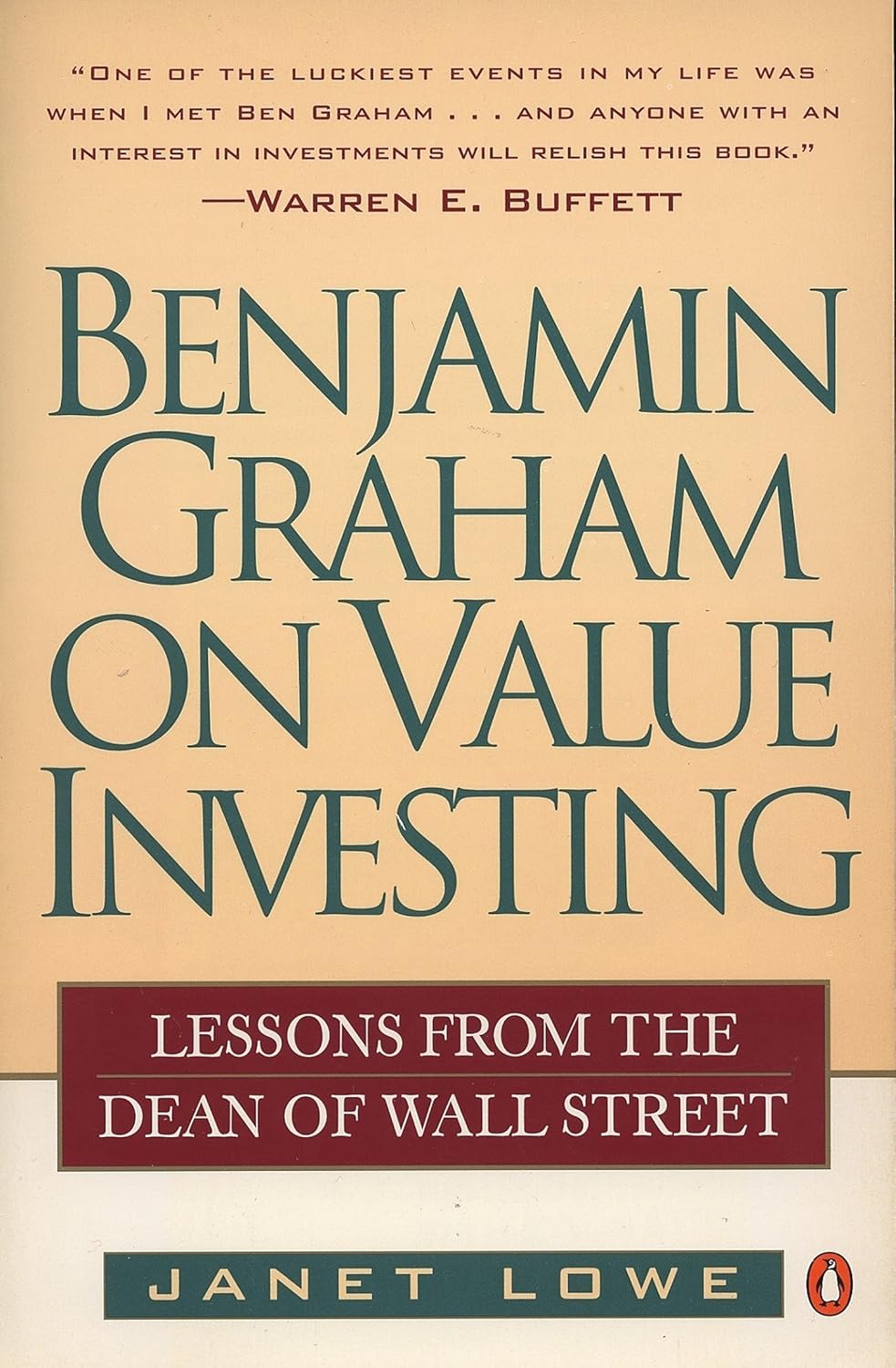 Benjamin Graham on Value Investing: Lessons from the Dean of Wall ...