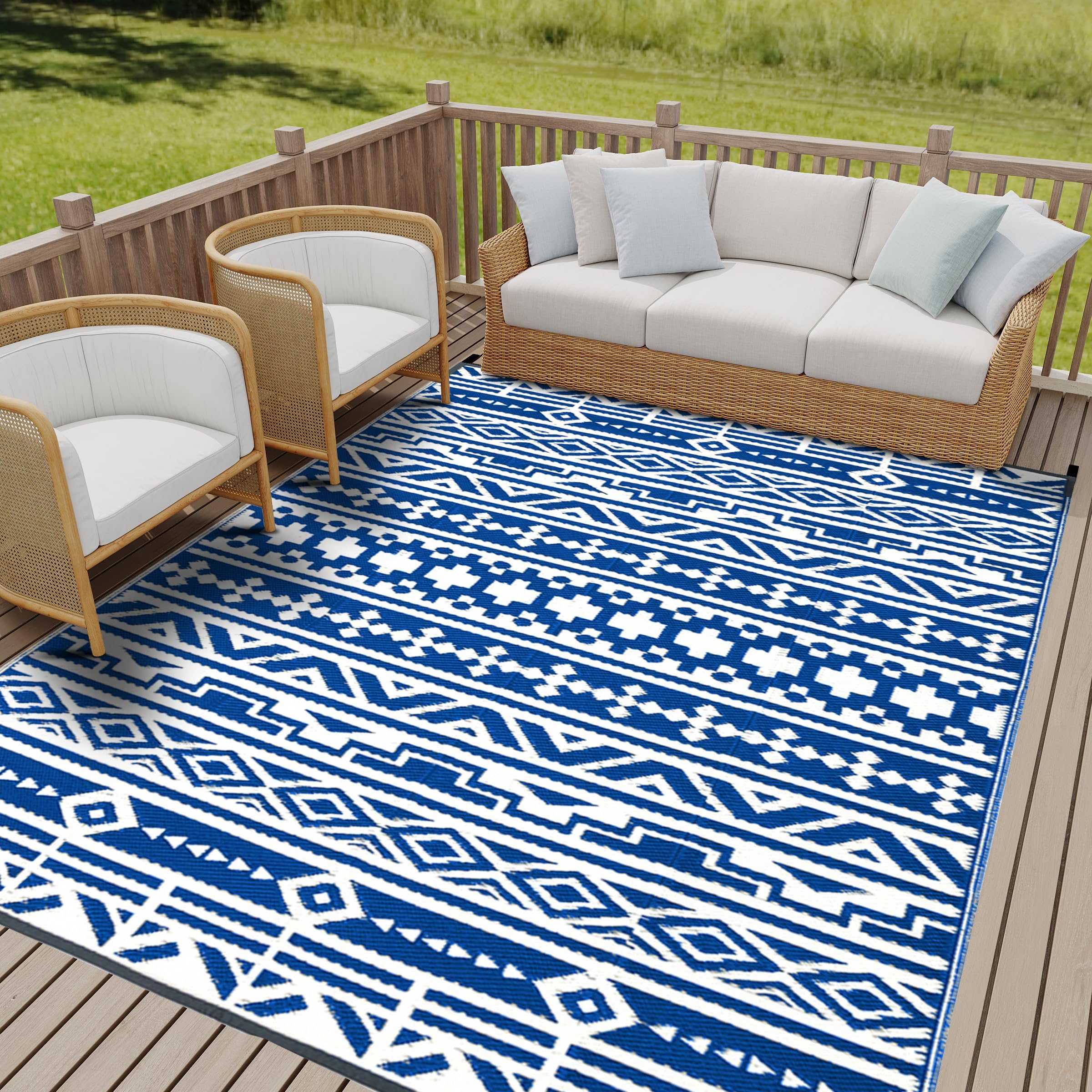Extra Large Outdoor Rugs Shop XL Outdoor Rug 150x245cm Reversible