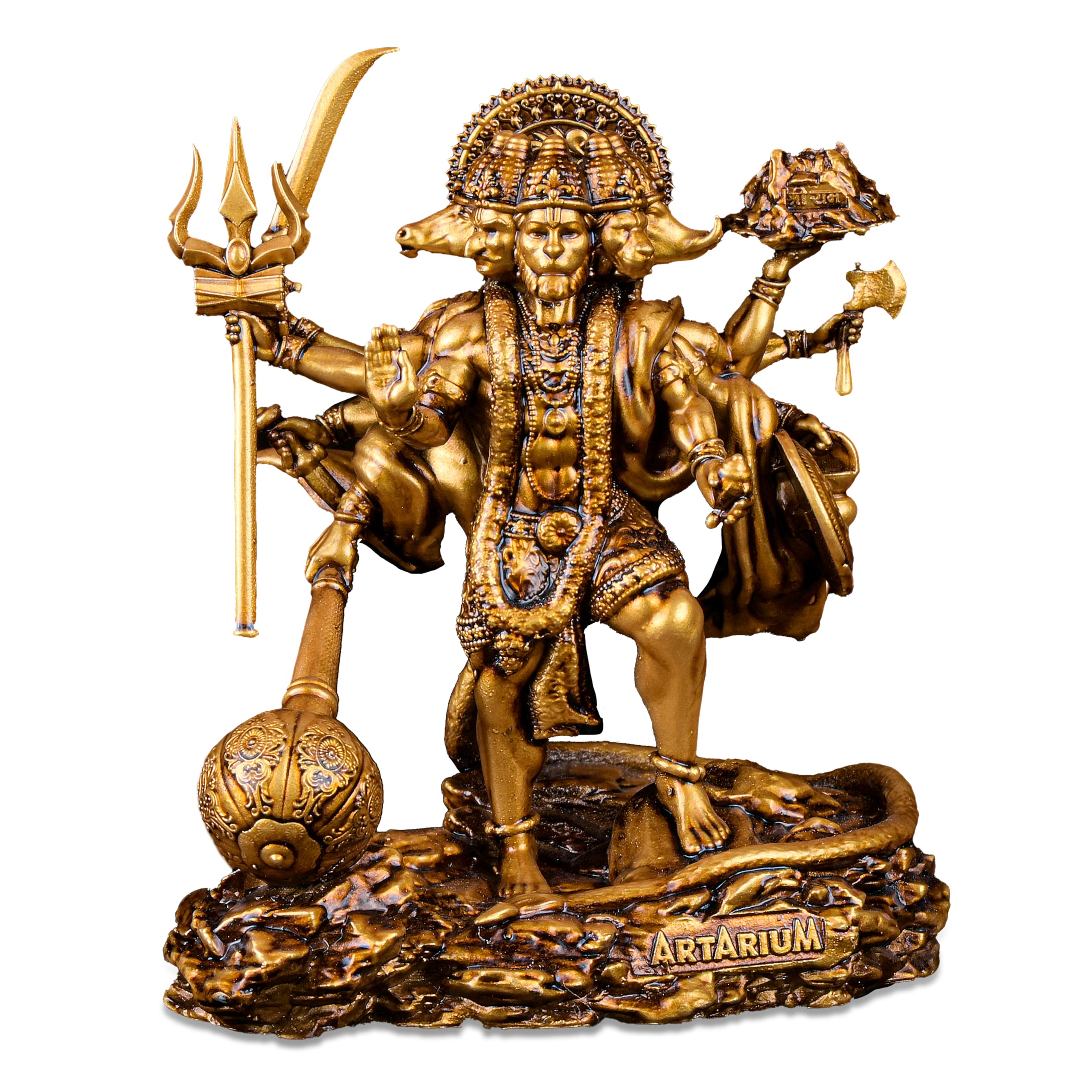 Panchmukhi Hanuman Ji Idol, Standing Statue of Panchmukhi Hanuman Idol ...