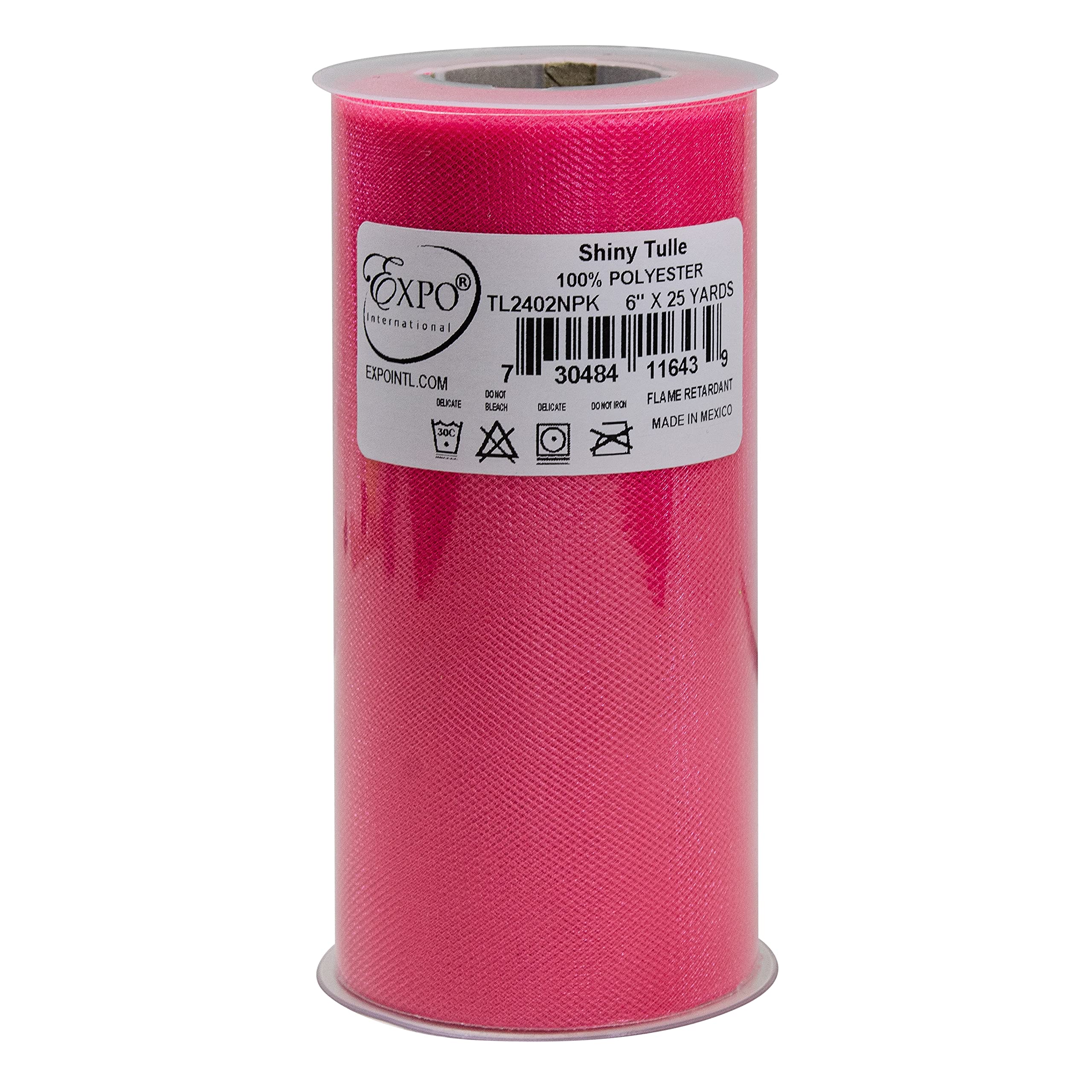 Snapklik.com : Expo International Shiny 6-Inch Tulle Spool