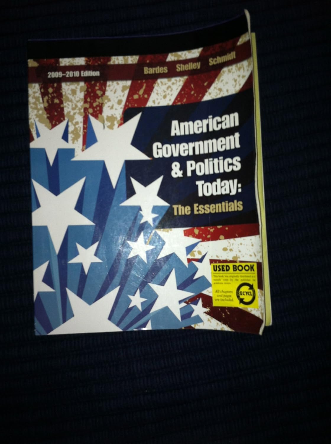 Amazon.com: American Government and Politics Today: The Essentials 2009 ...
