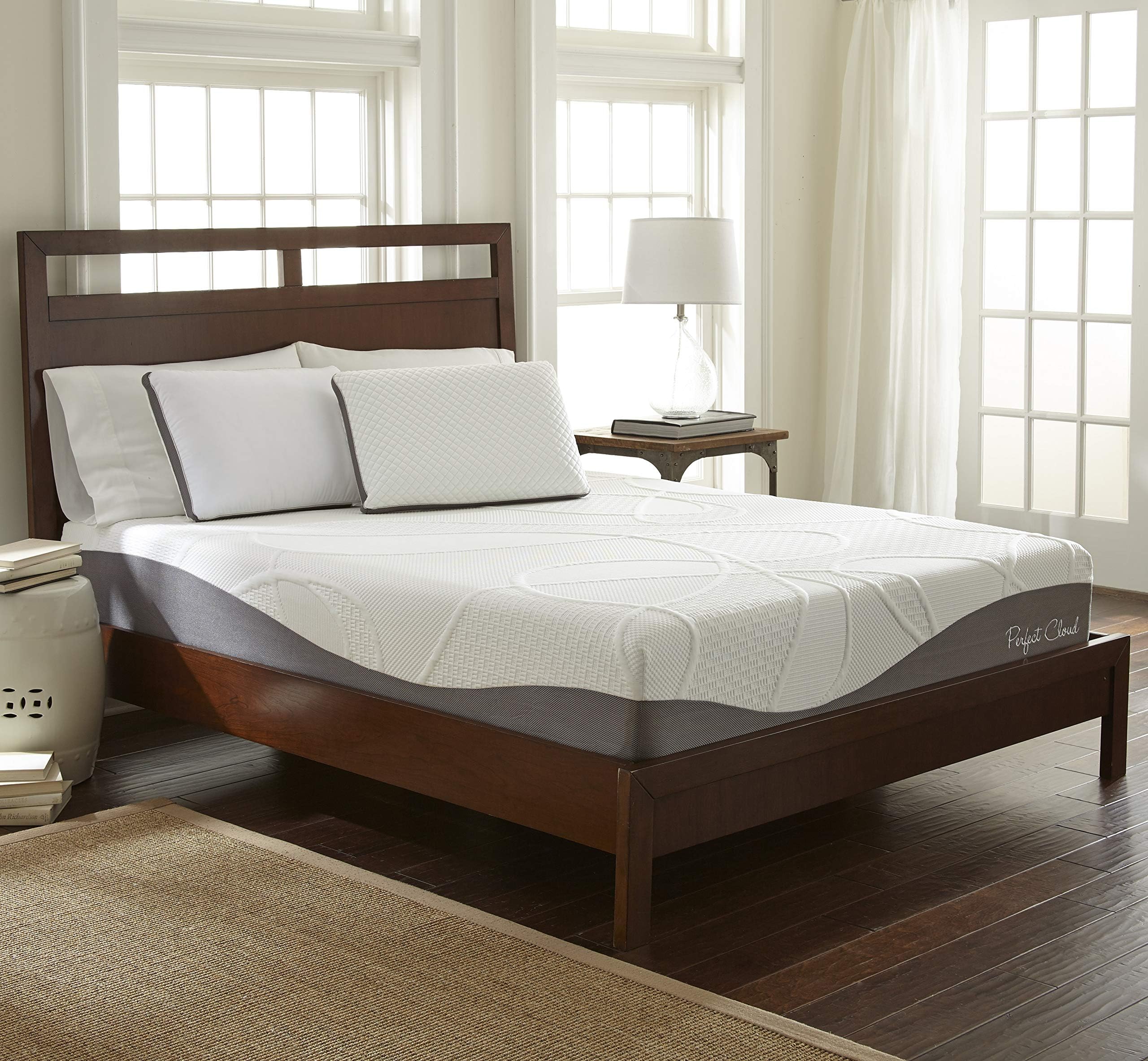 Amazon.com: GhostBed 10" Short Queen RV Mattress - Gel Memory Foam, Low ...