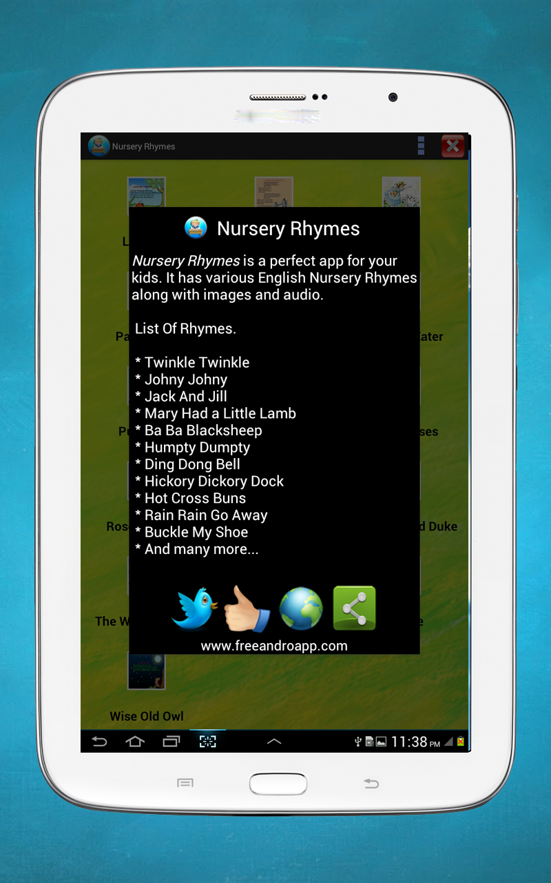 Nursery Rhymes - App on Amazon Appstore