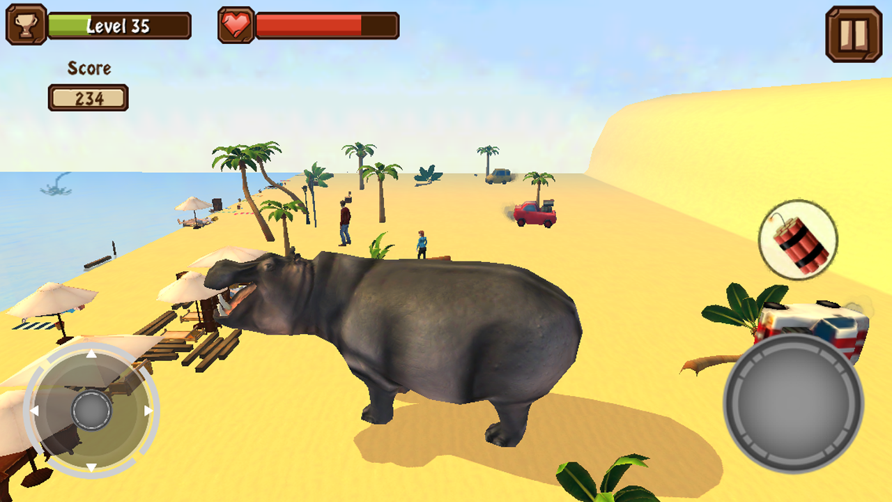 Hippo Simulator 3D - App on the Amazon Appstore