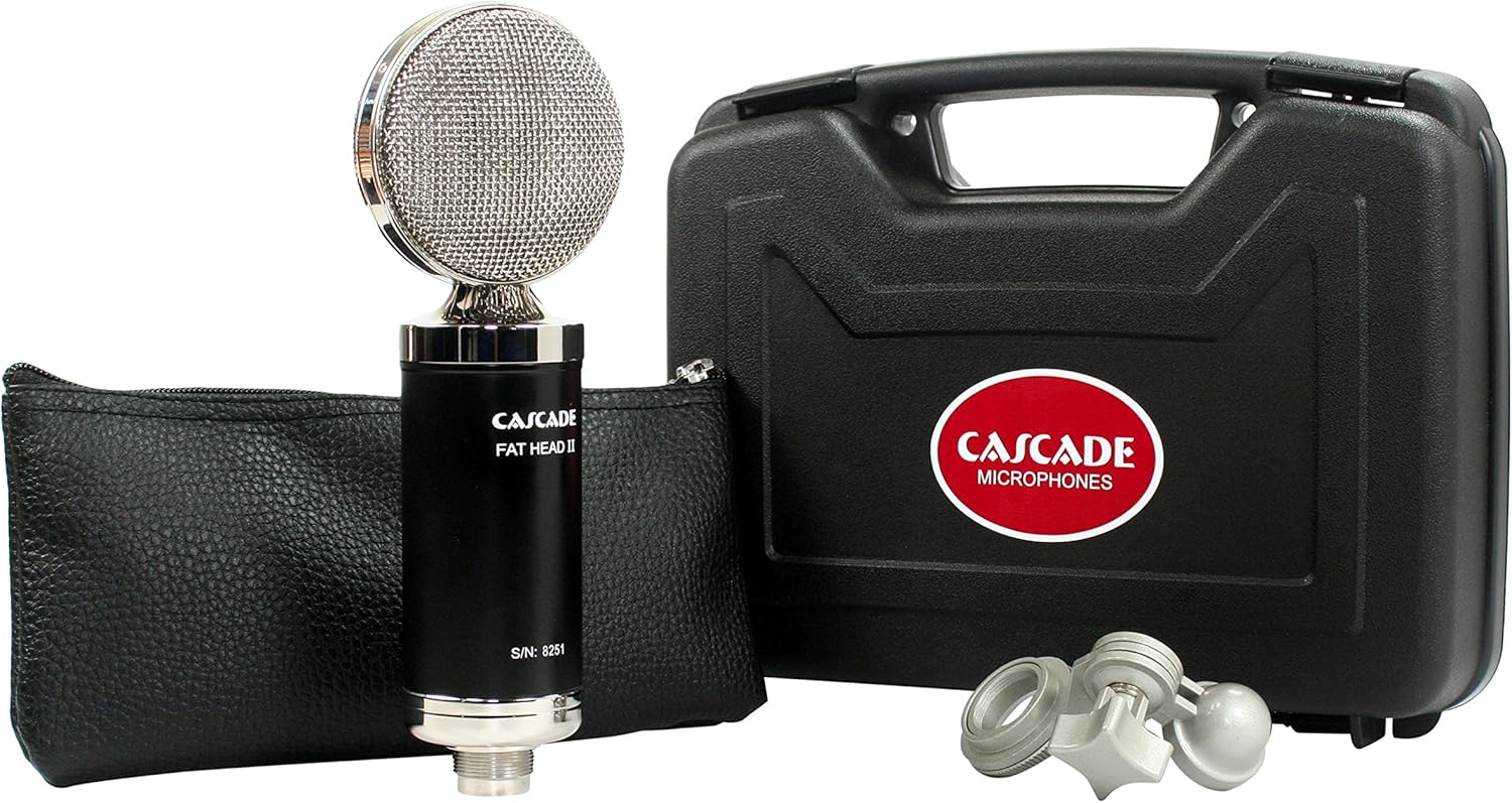 Amazon.com: Cascade Microphones 99-BL-A Ribbon Microphone : Musical ...