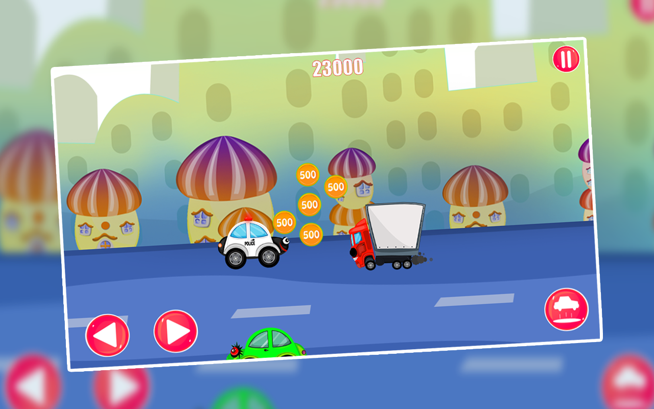 Police Car Hero : The Cartoon 911 Traffic City Fun Race - Gold Edition ...