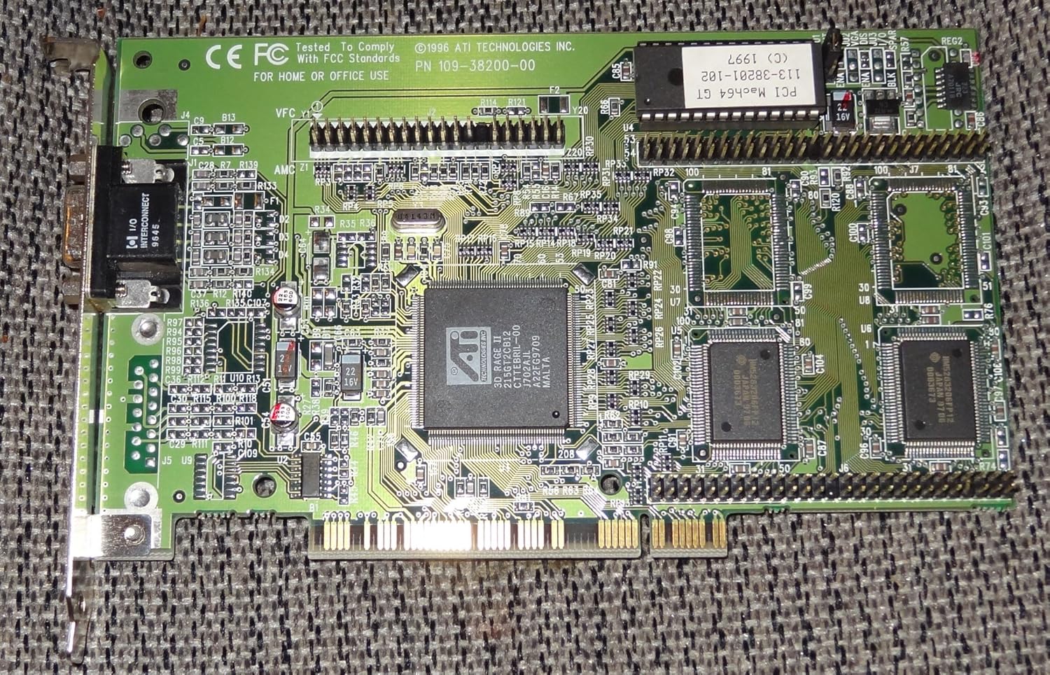 Amazon.com: ATI - MACH 64 GT WITH 2MB RAM 3D RAGE II PCI 315GT2CB12 ...